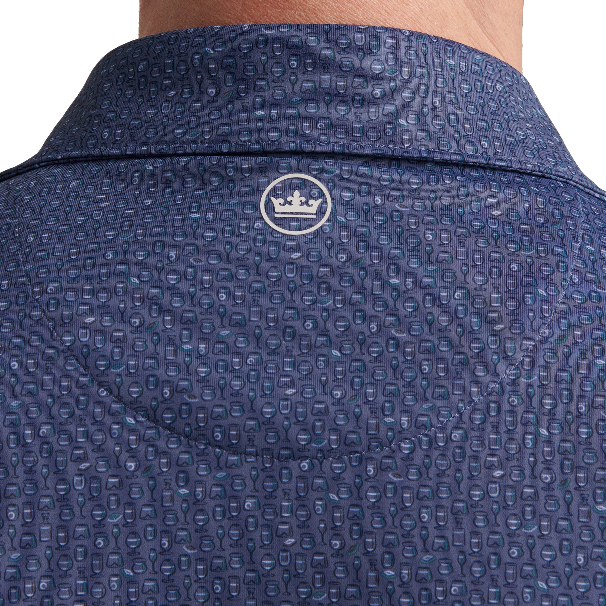 Peter Millar Bittersweet Performance Jersey Shirt - Nebula Blue ...