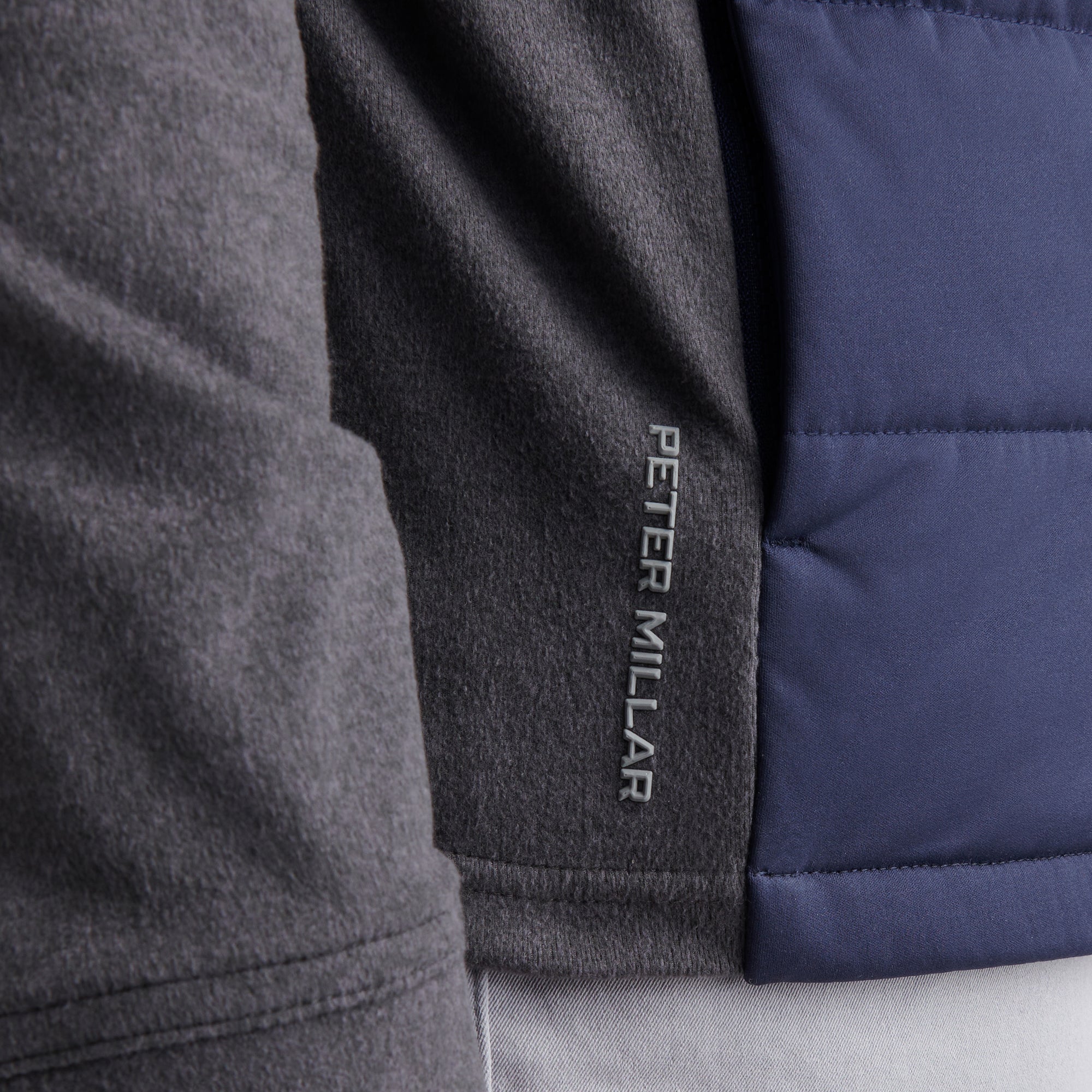 Peter Millar Merge Hybrid Fleece Jacket - Navy - MF25EZ13-NAV-LC ...