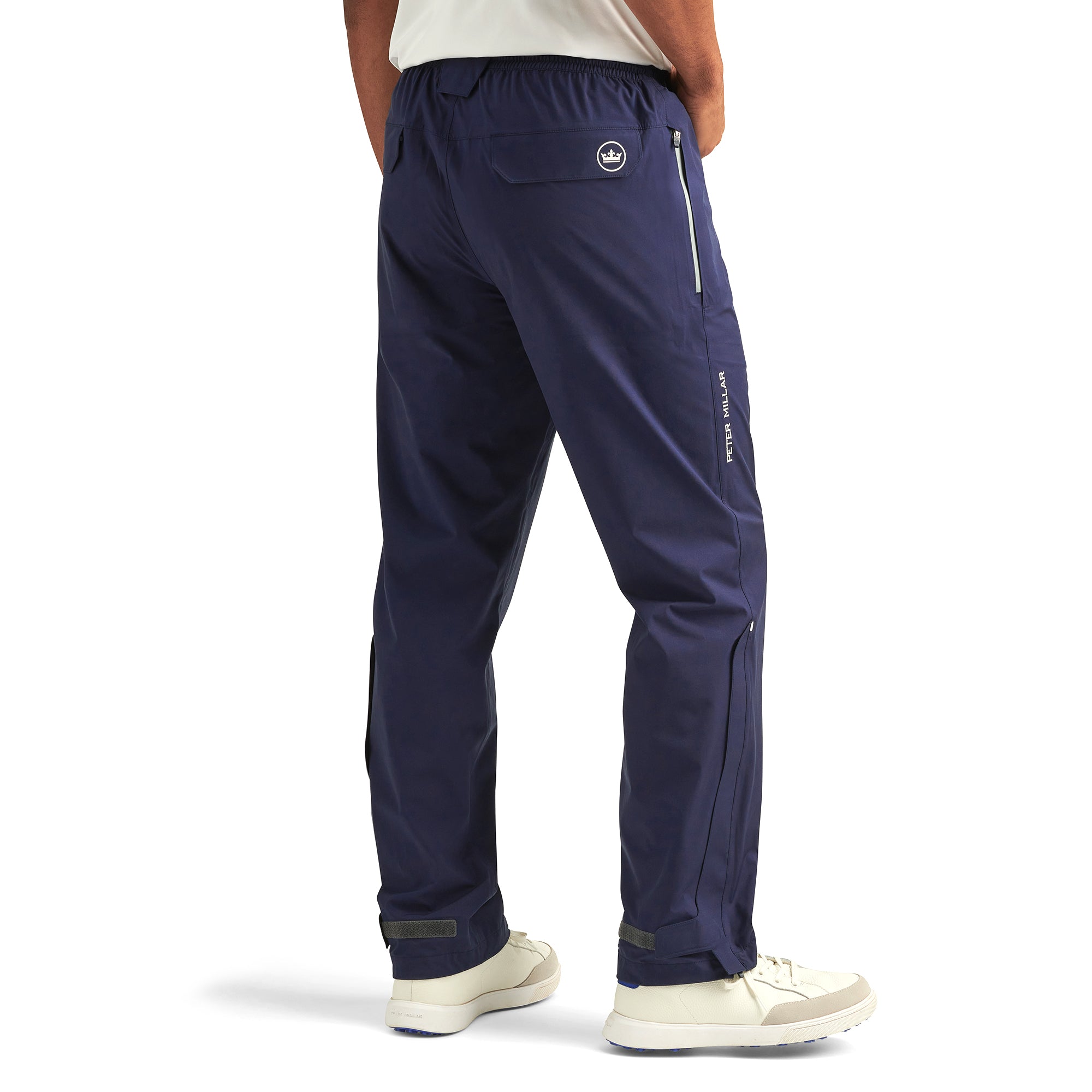 Peter Millar Shield Pull On Rain Trousers - Navy - ME0EB01-NAV - Function18