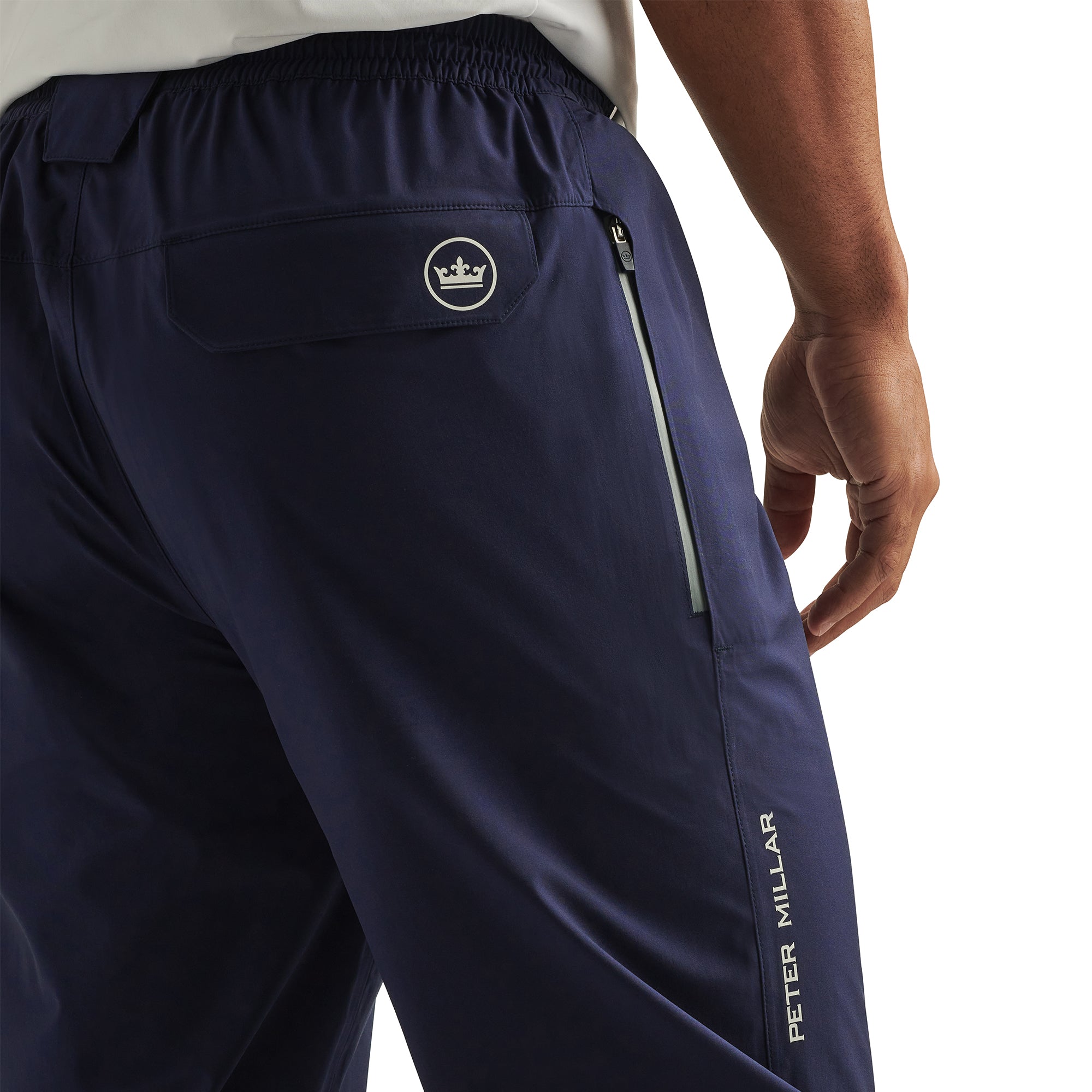 Peter Millar Shield Pull On Rain Trousers - Navy - ME0EB01-NAV - Function18