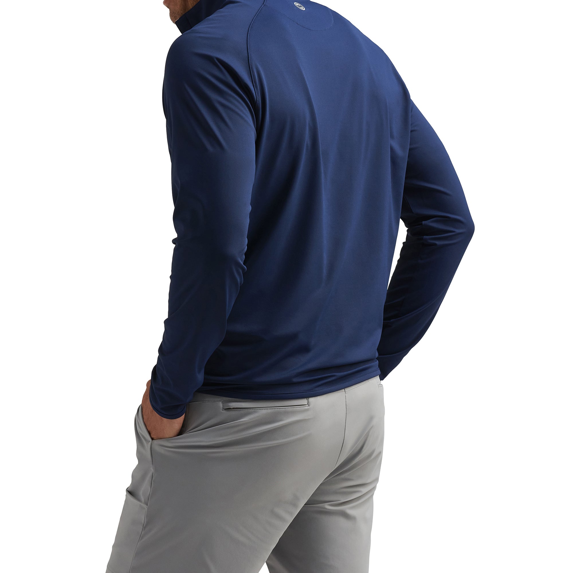 Peter Millar Stealth Performance 1/4 Zip - Navy - ME0XK60-NAV - Function18