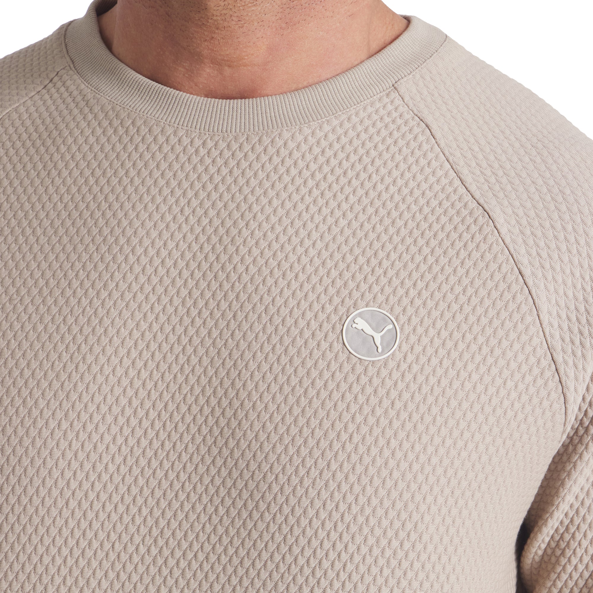 Puma Golf Boulder 2.0 Crew Neck - Ice Coffee 02 - 632197 - Function18 ...