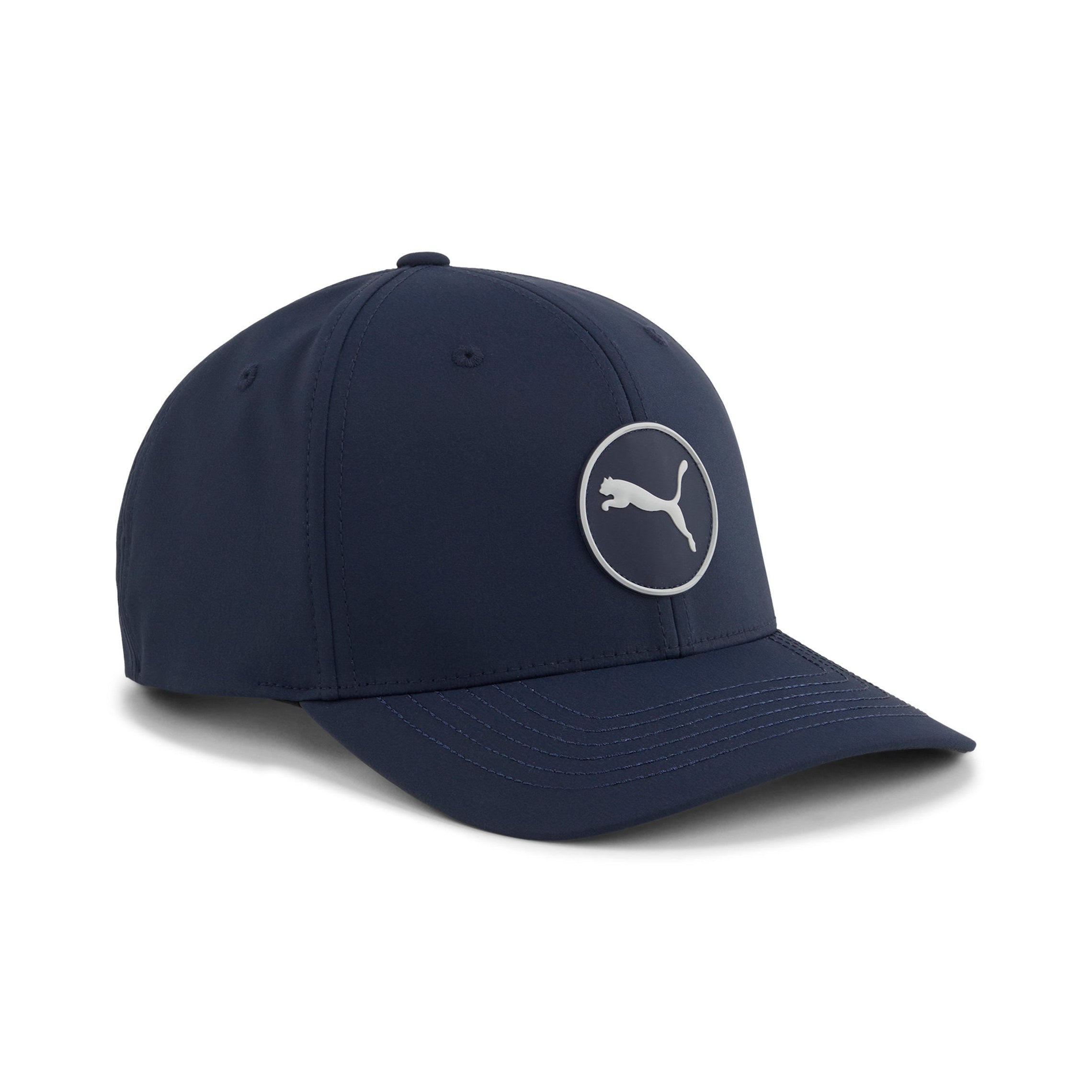 Puma Golf Circle Cat Tech Snapback Cap 025345 Deep Navy 04 | Function18