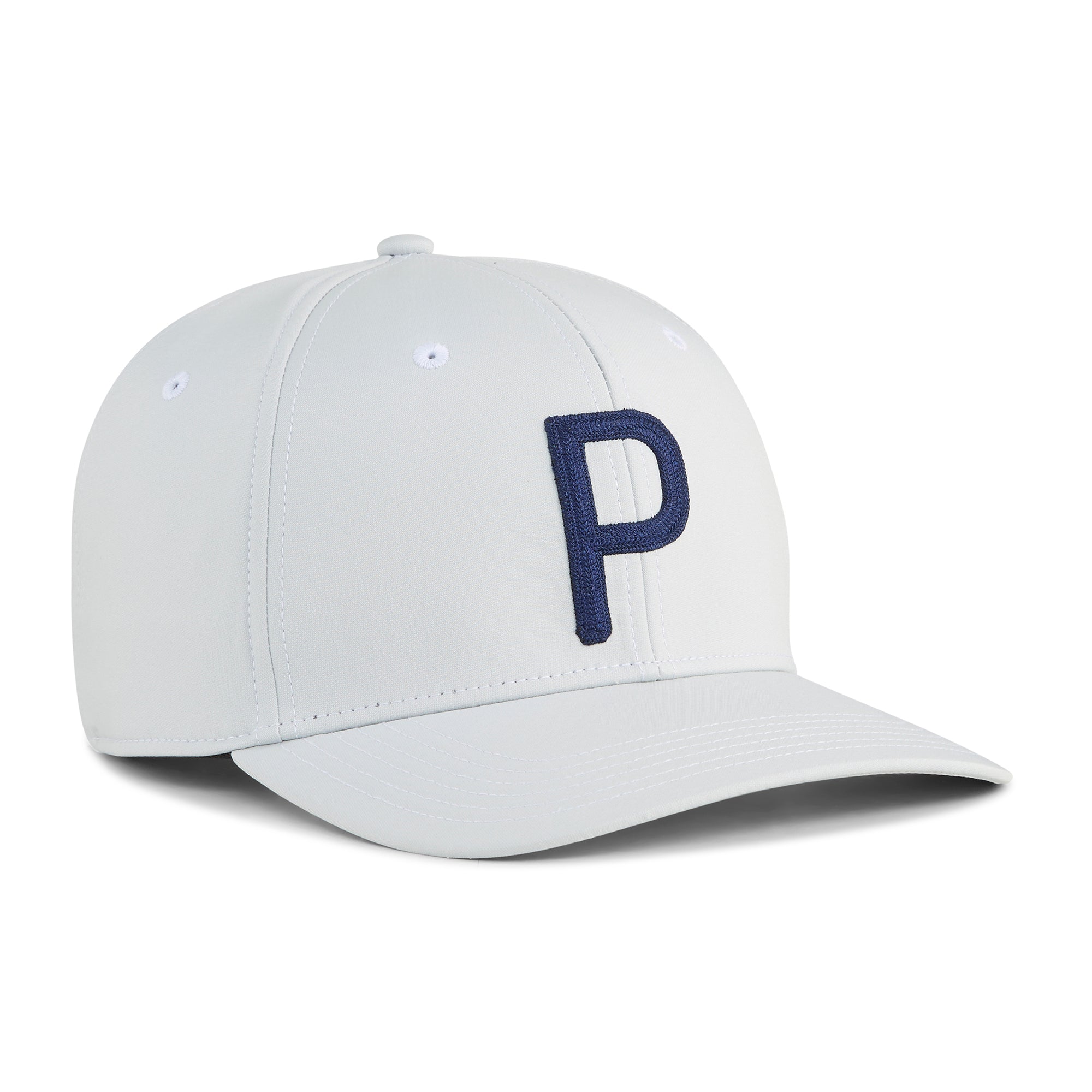 Puma Golf Heritage Tech P Snapback Cap - Ash Grey 04 - 026328-04 ...