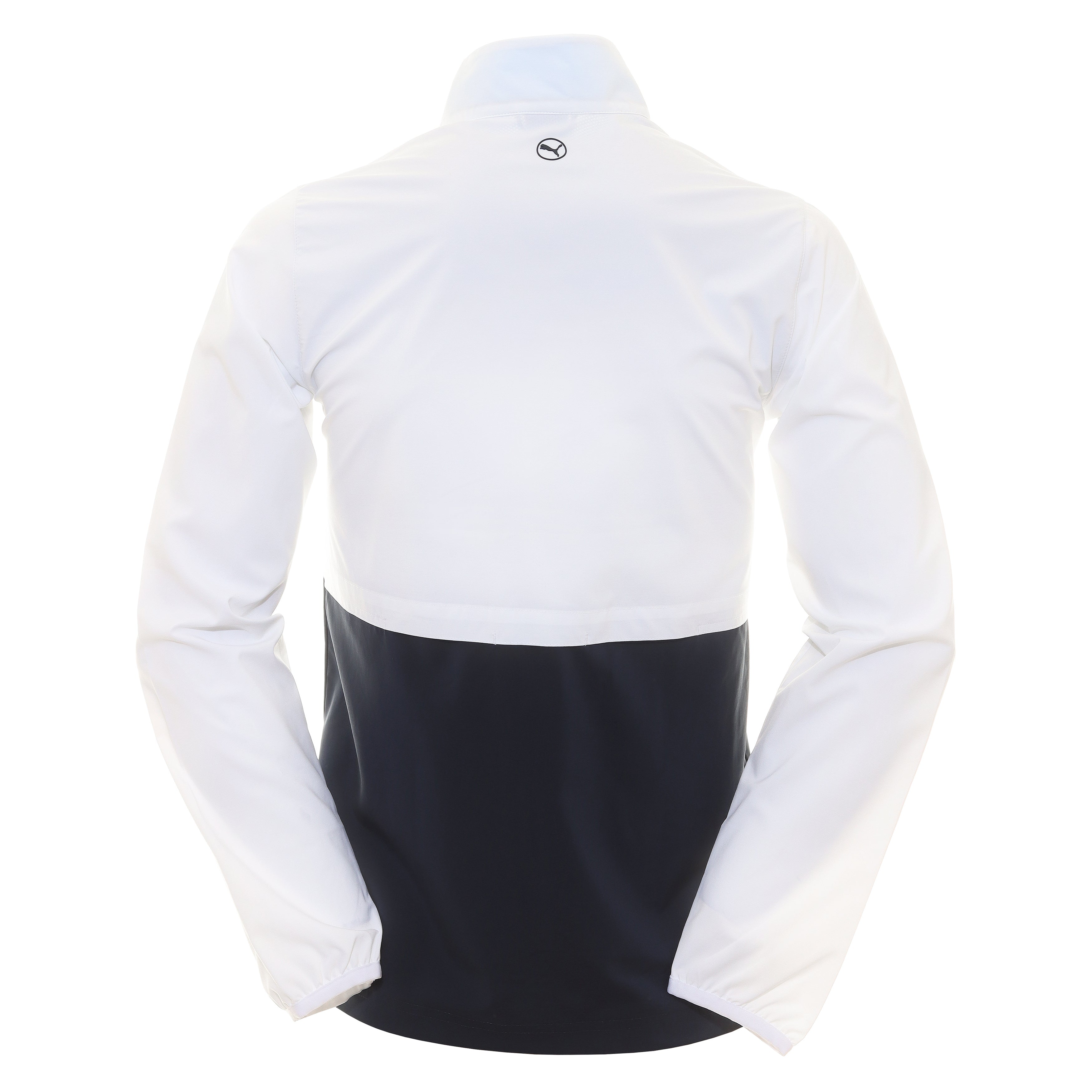 Puma Golf Monterey Wind Jacket - White Glow/Navy Blazer 02 - 621516-02 ...