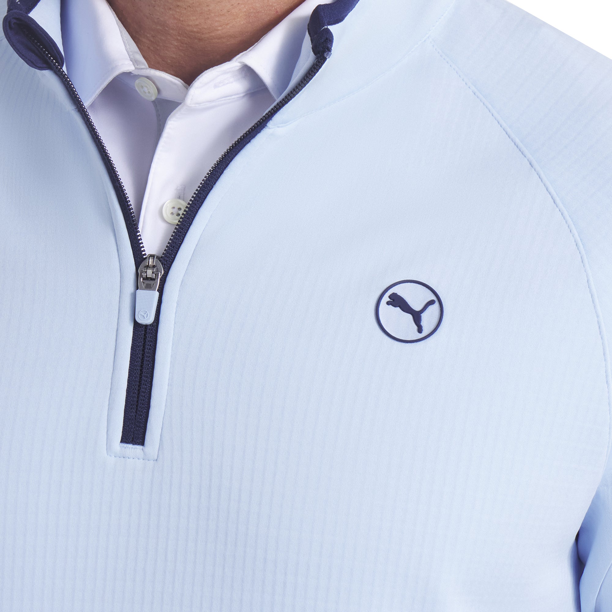 Puma Golf Waffle Fleece 1/4 Zip - Haute Tropic 04 - 632266 - Function18 ...