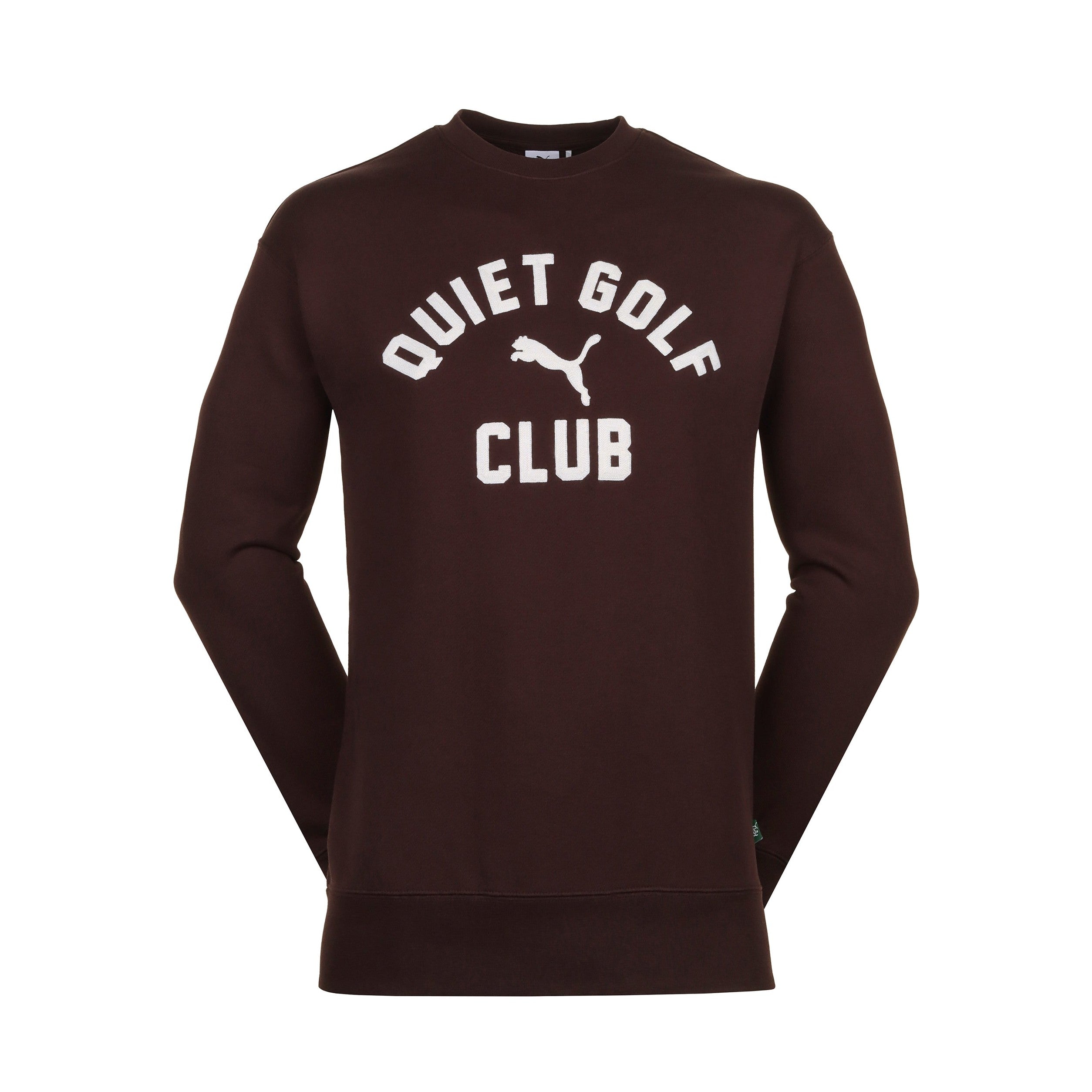 Puma Golf x QGC Graphic Crewneck 625764 Dark Chocolate 02 & Function18