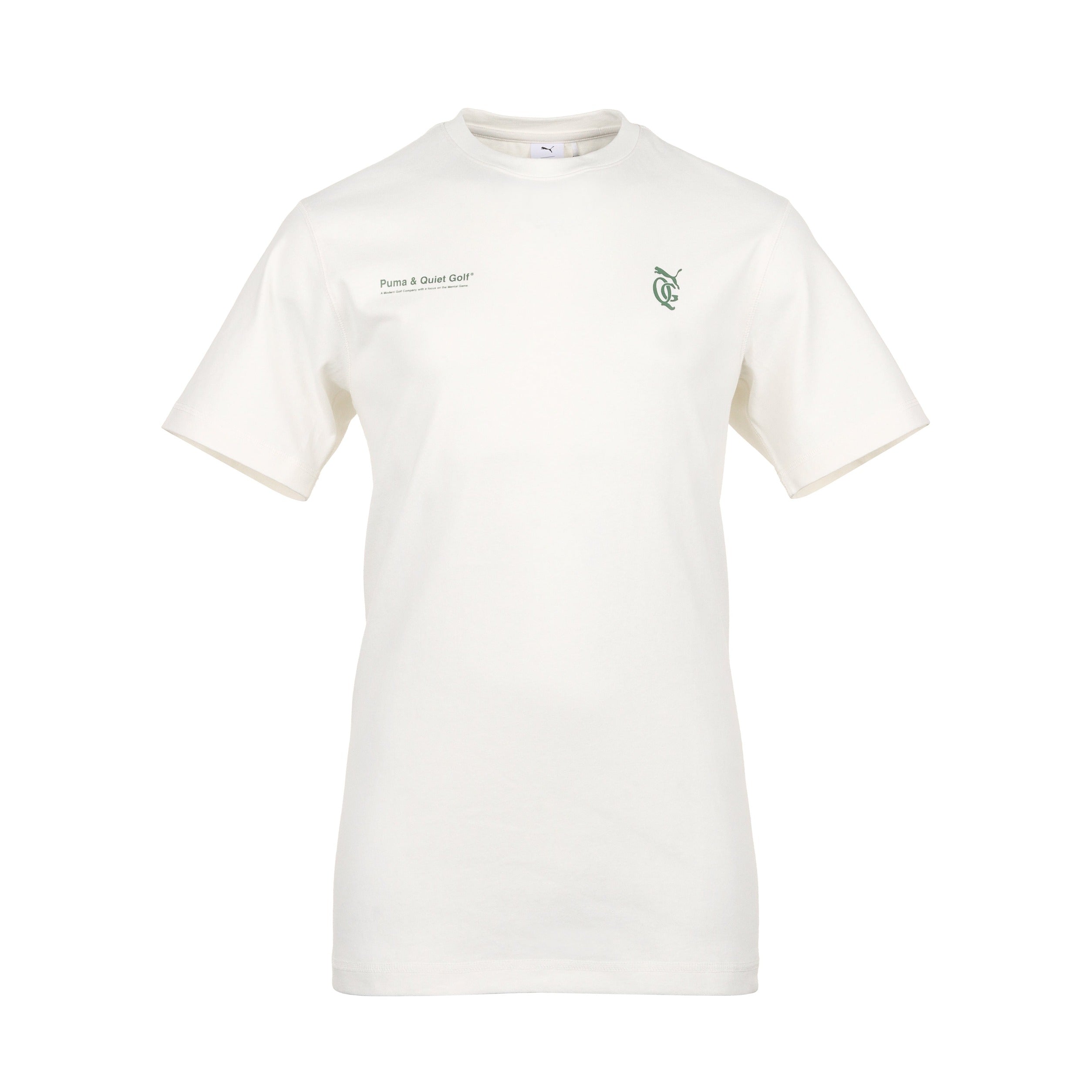 Puma Golf x QGC Modern Graphic Tee 625766 Warm White 02 & Function18 | Restrictedgs