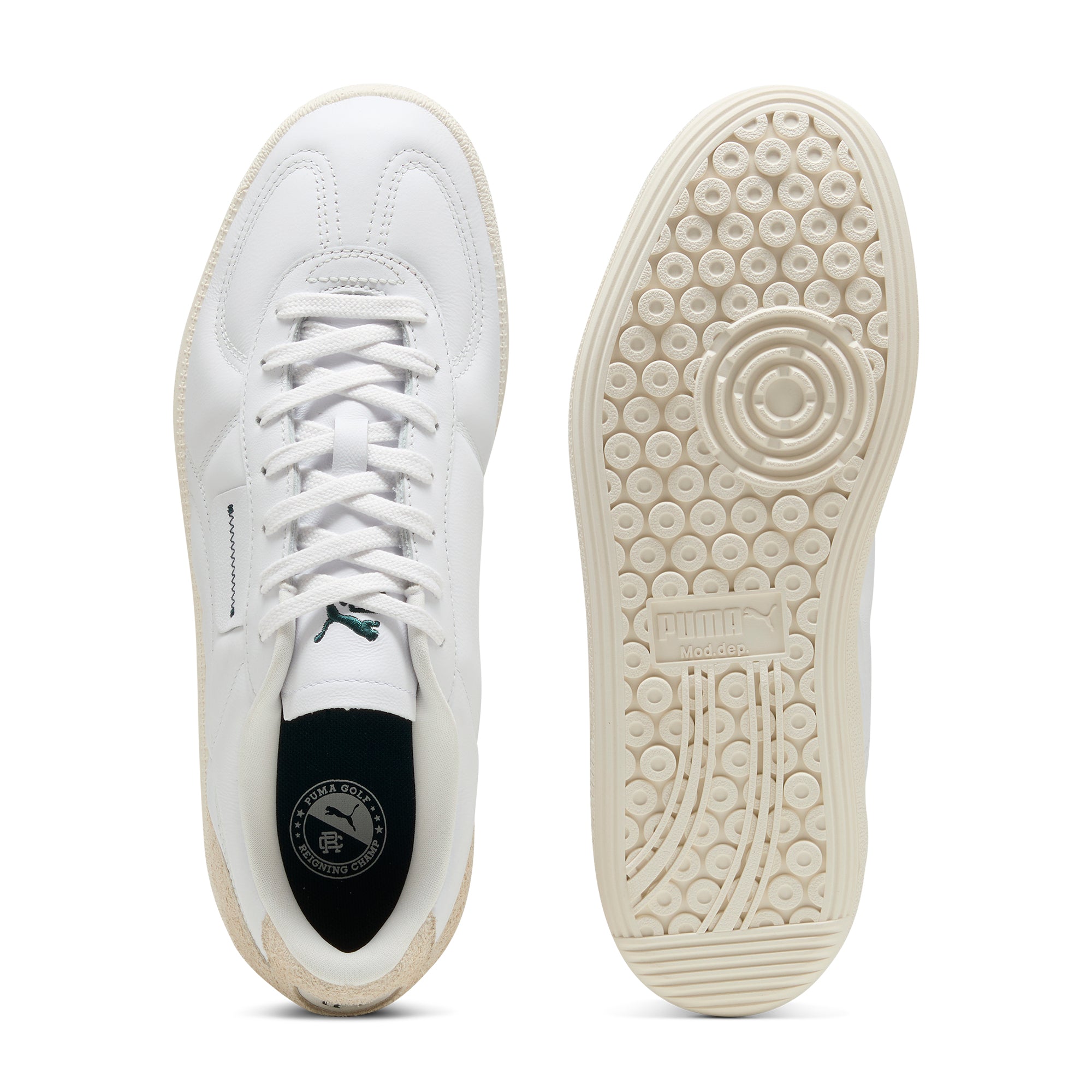 Puma x Reigning Champ Palermo G Golf Shoes - White/Warm White 01 ...