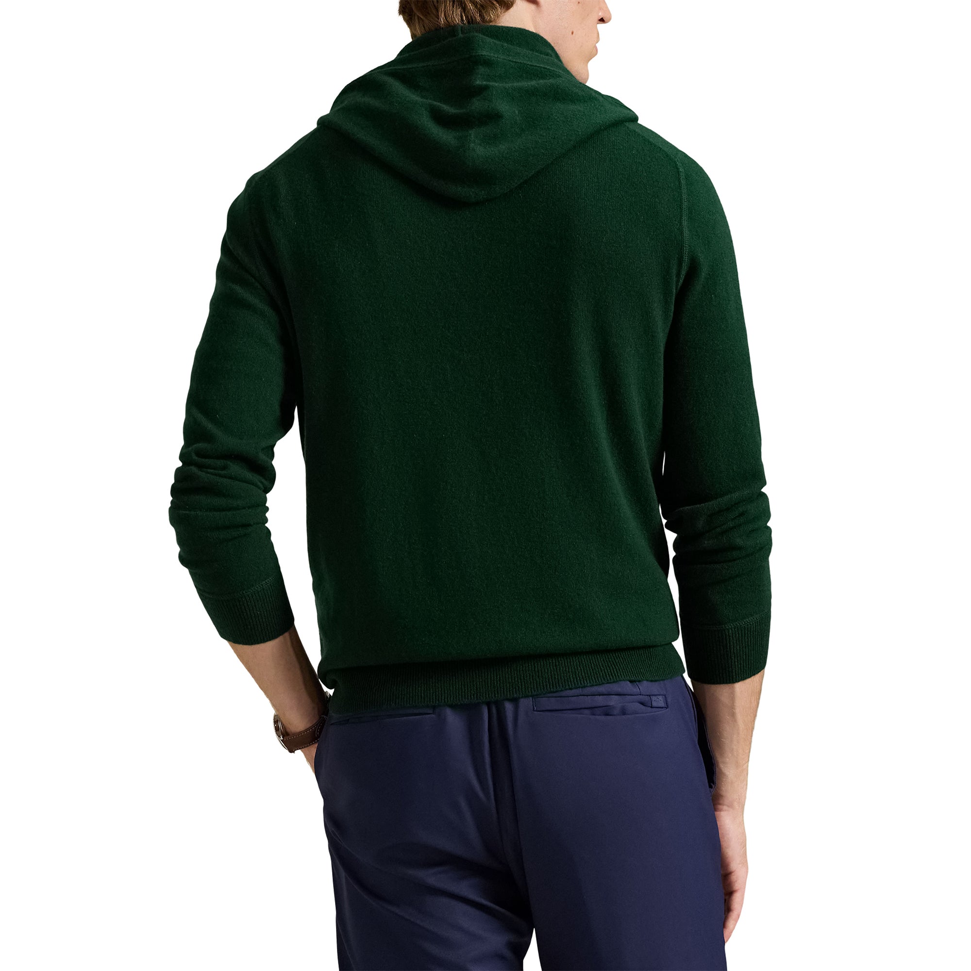 RLX Ralph Lauren Cashmere Hoodie - Moss Agate 003 - 785A84733-003 - Function18