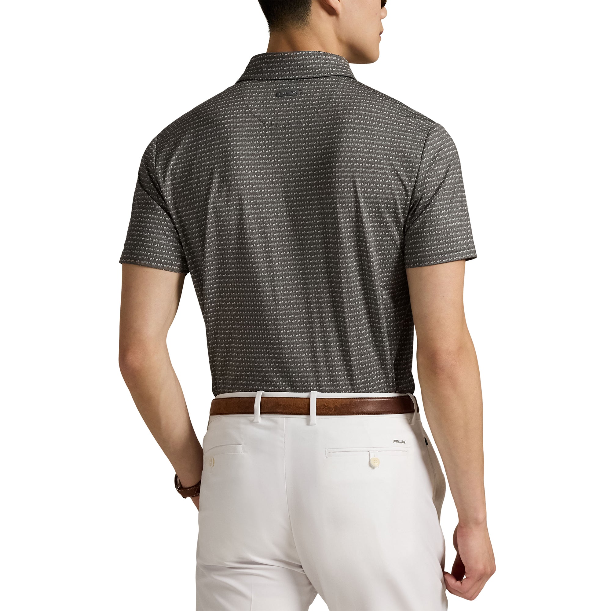 RLX Ralph Lauren Classic Tailored Polo Shirt - Charcoal Grey 001 ...