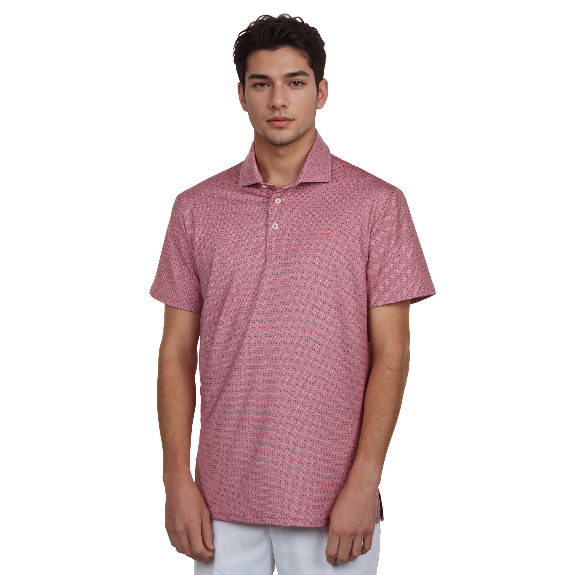 RLX Ralph Lauren Classic Tailored Polo Shirt - Desert Rose 001 ...