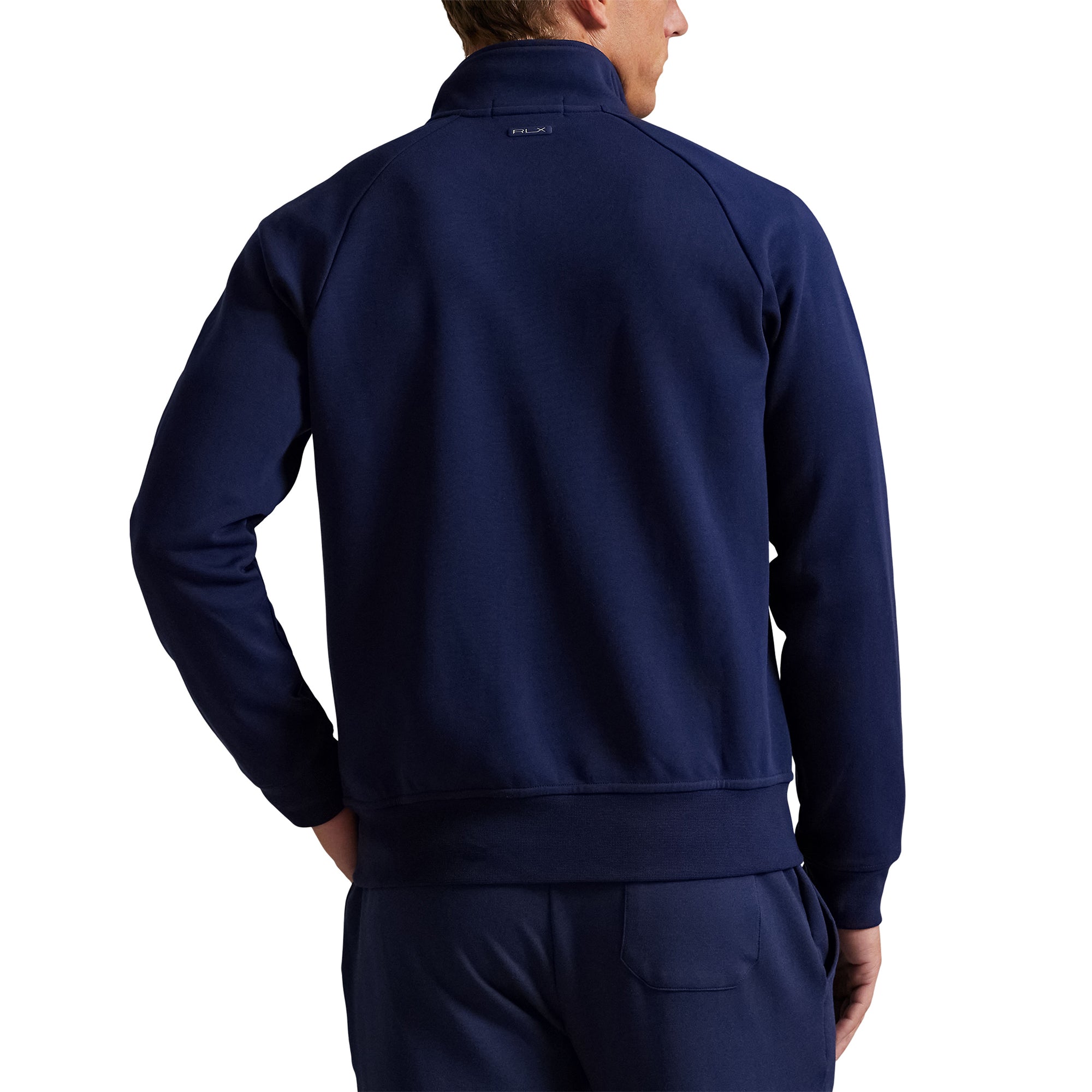 RLX Ralph Lauren Double Knit Mockneck Jacket - Refined Navy 002 - 785A84595-002 - Function18