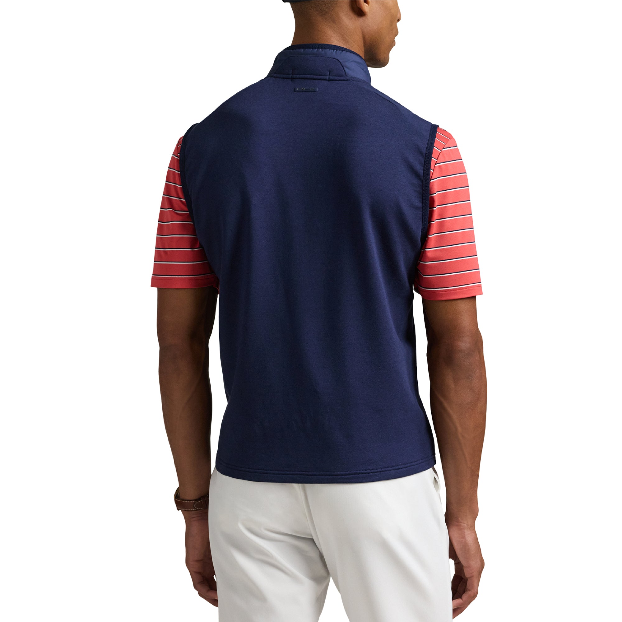 RLX Ralph Lauren Hybrid Full Zip Vest - Refined Navy 001 - 785A70689 ...