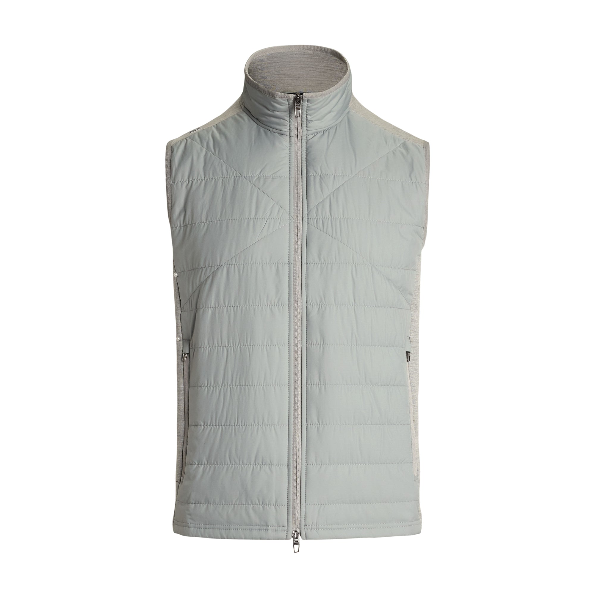 RLX Ralph Lauren Hybrid Full Zip Vest - Andover Heather 002 - 785A70689 ...