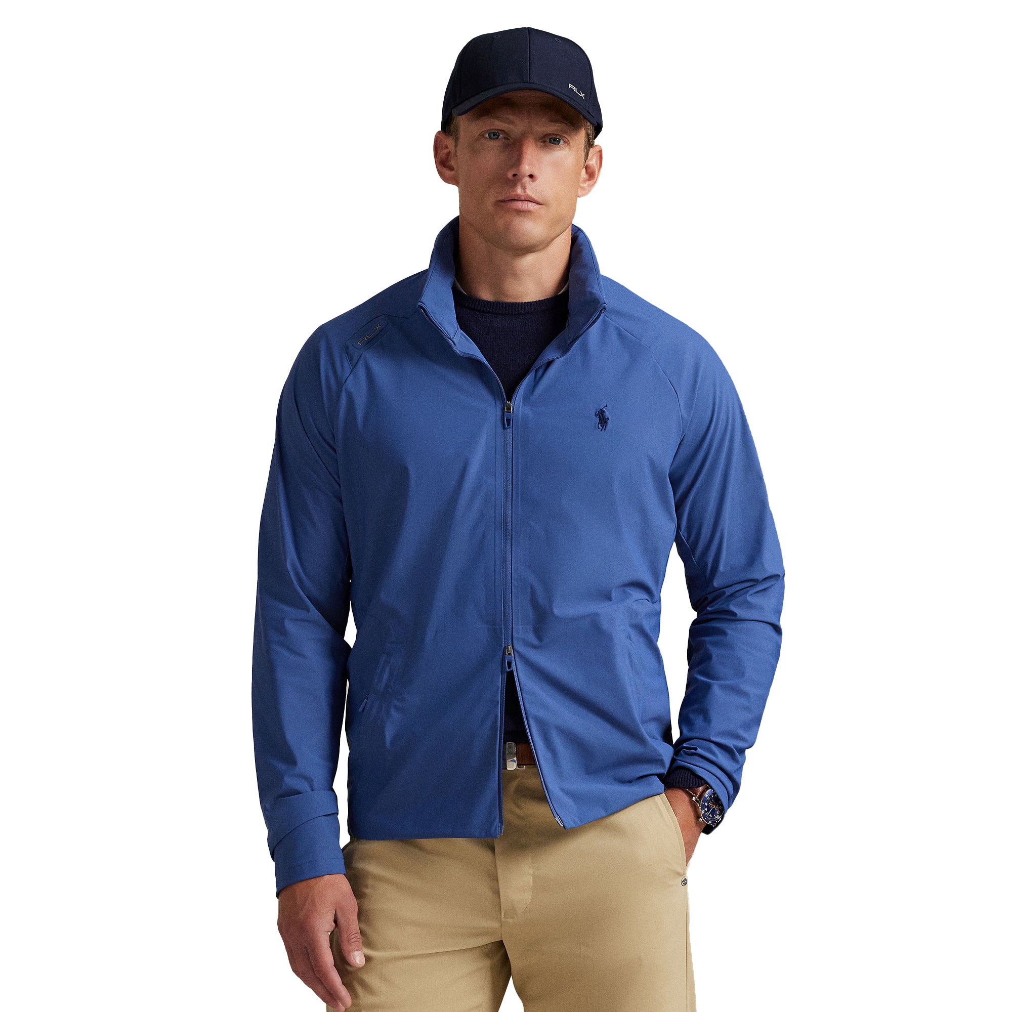 RLX Ralph Lauren Lightweight Hooded Jacket - Old Royal 003 - 785A87033-003 - Function18