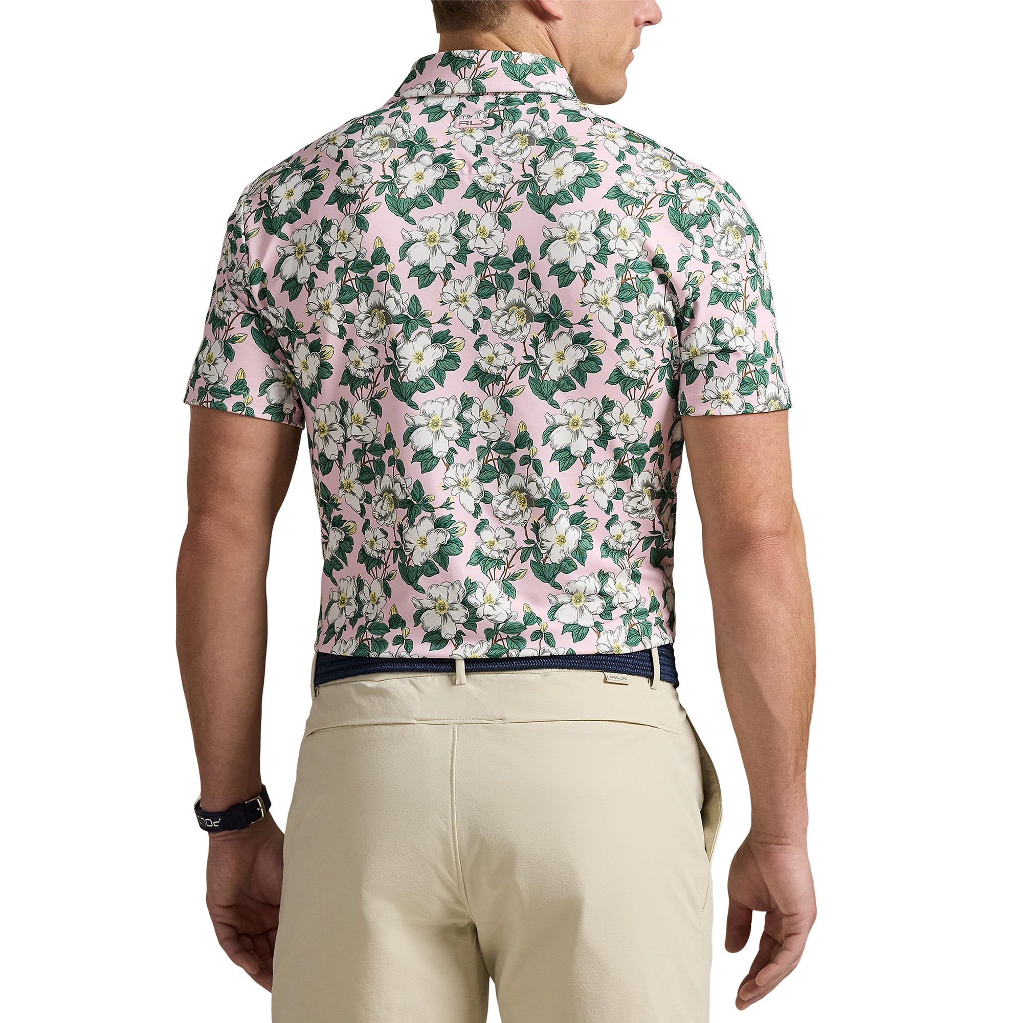 RLX Ralph Lauren Georgia Rose Polo Shirt - Garden Pink 001 - 785A75871 ...