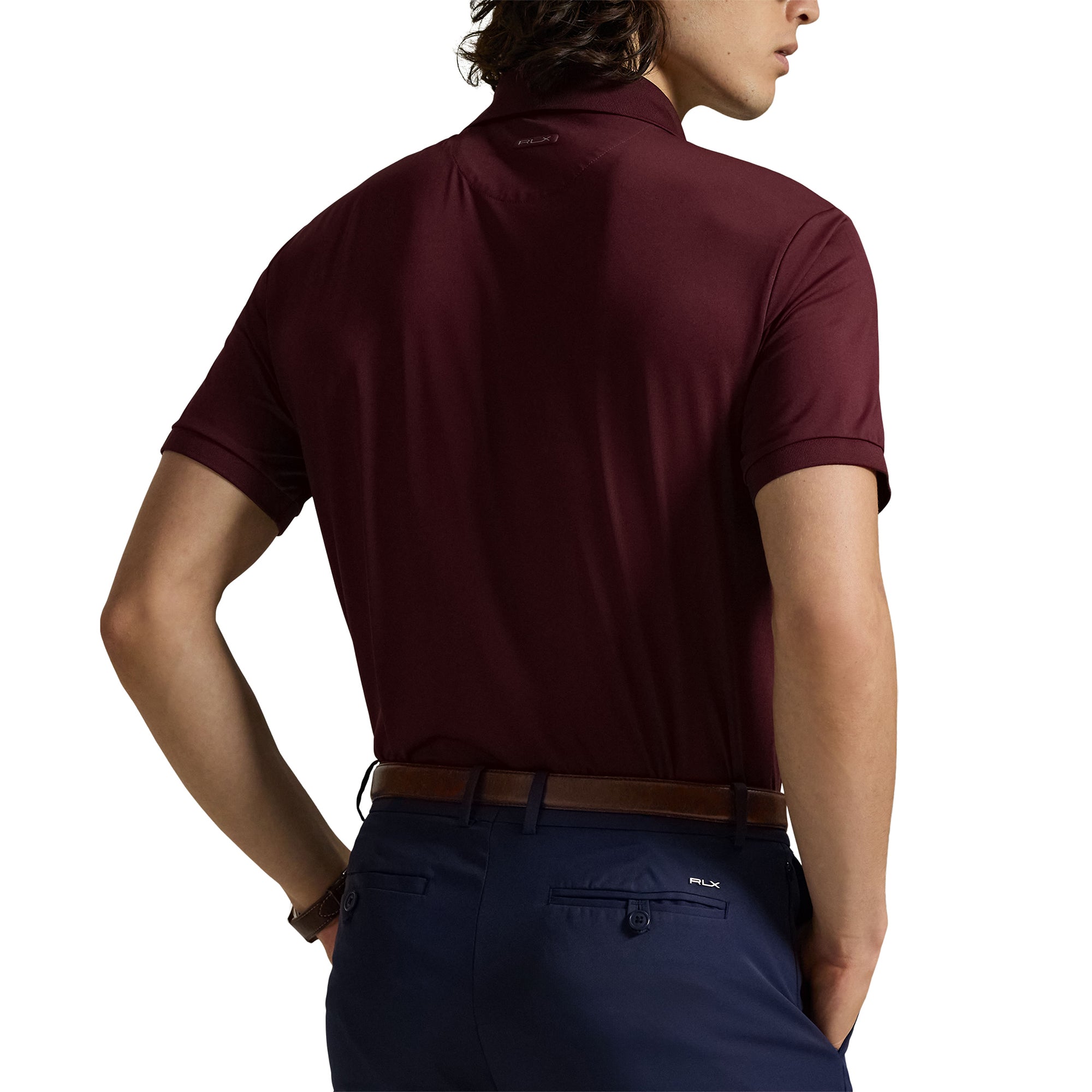 RLX Ralph Lauren Performance Polo Shirt - Rich Ruby 006 - 785A93288-006 ...