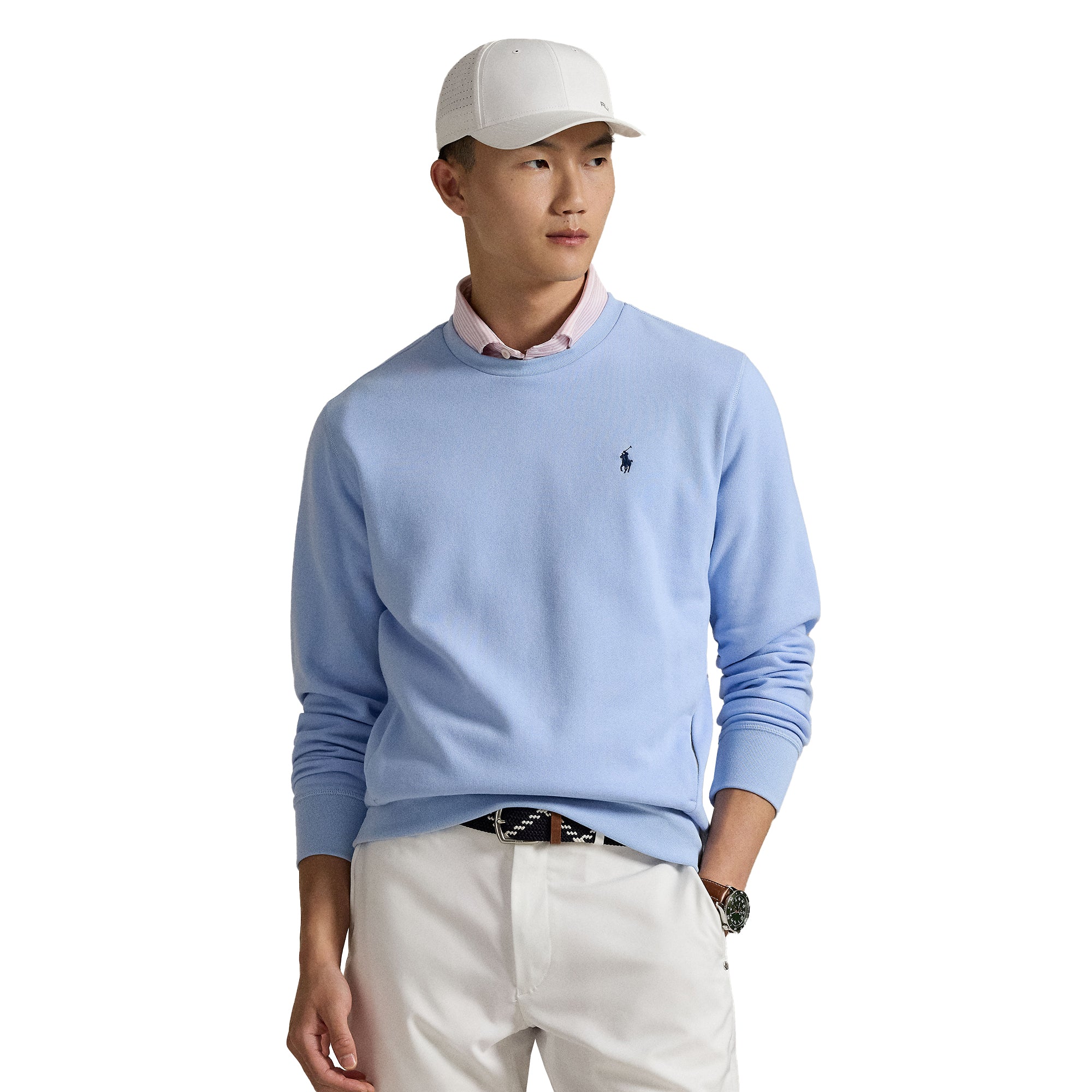 RLX Ralph Lauren Performance Sweater - Office Blue 002 - 785A87151-002 ...