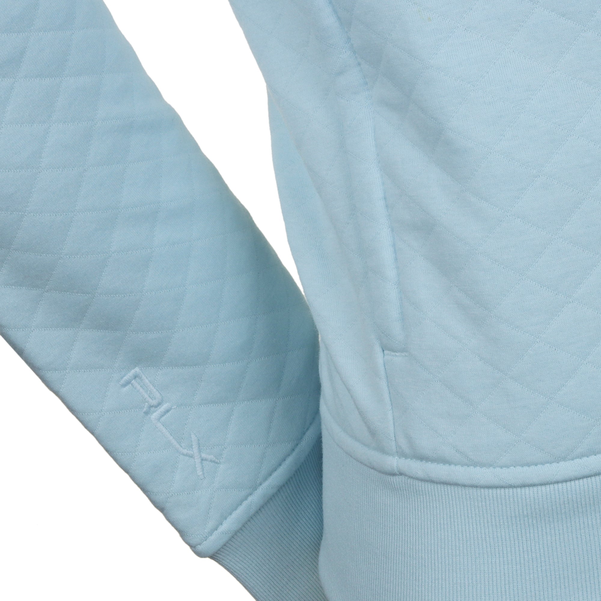 RLX Ralph Lauren Quilted Double Knit Half Zip - Summer Aqua 002 ...