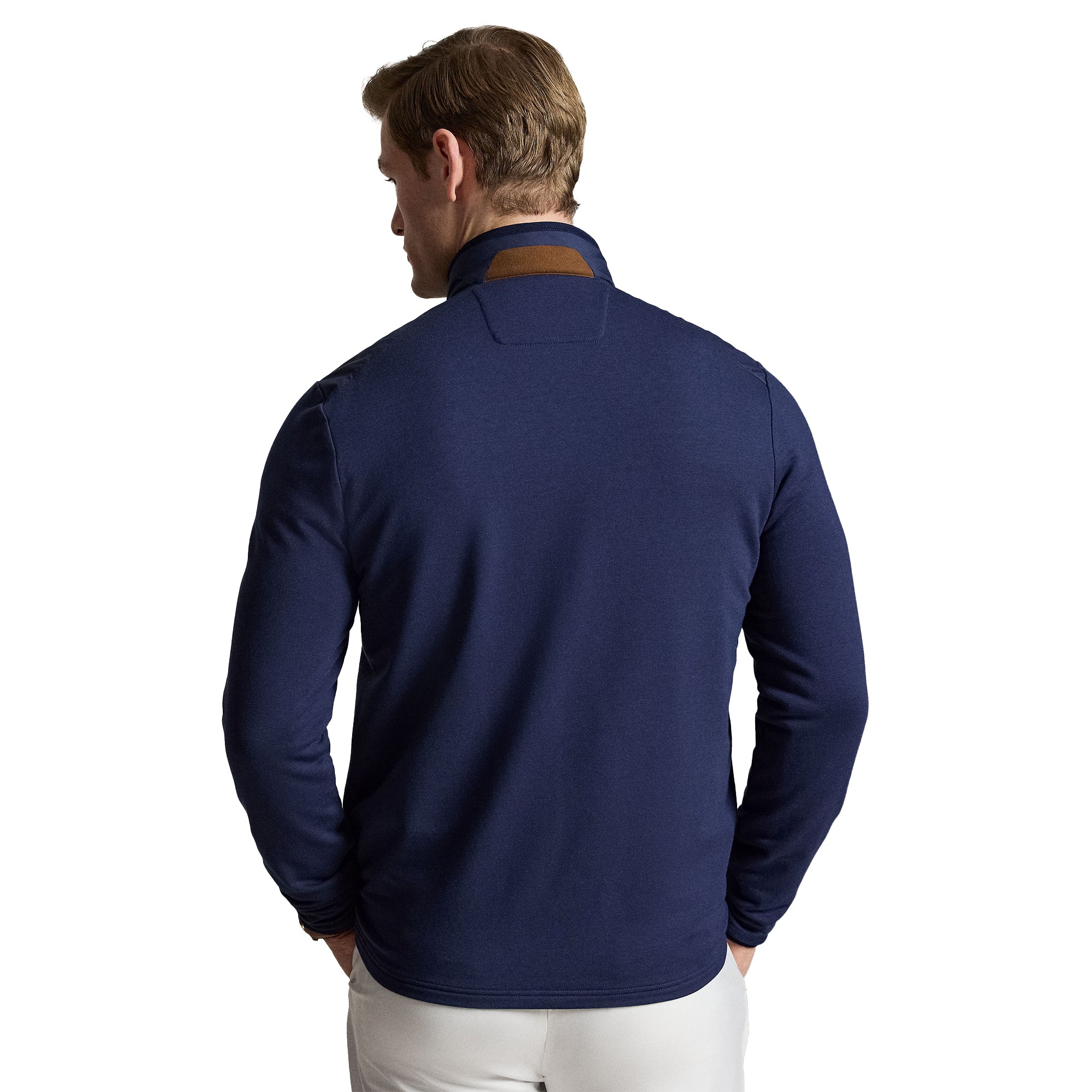 RLX Ralph Lauren Quilted Hybrid Full Zip Jacket - Refined Navy 002 ...