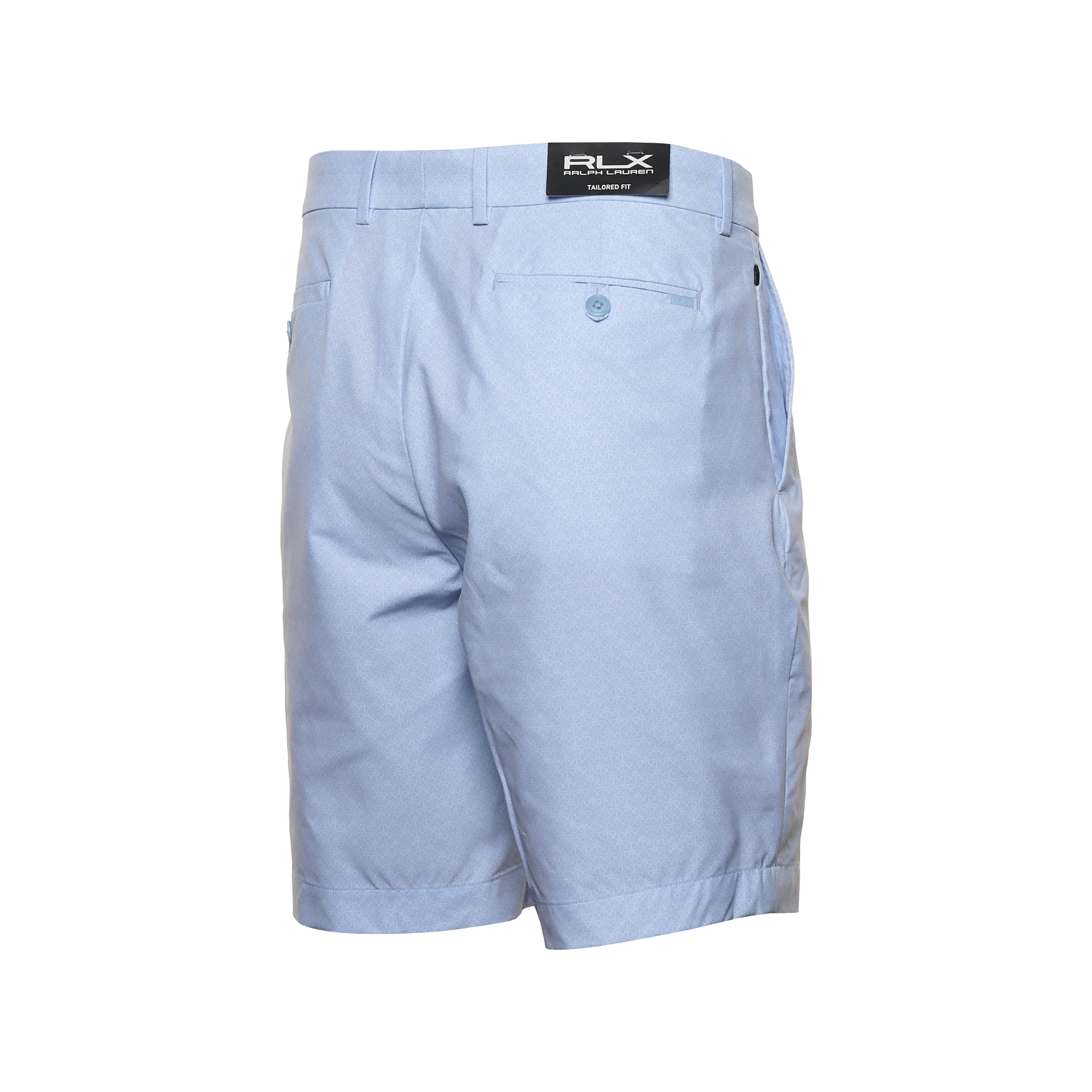 RLX Ralph Lauren Stretch Tailored Fit Short 785934327 Office Blue Tee ...