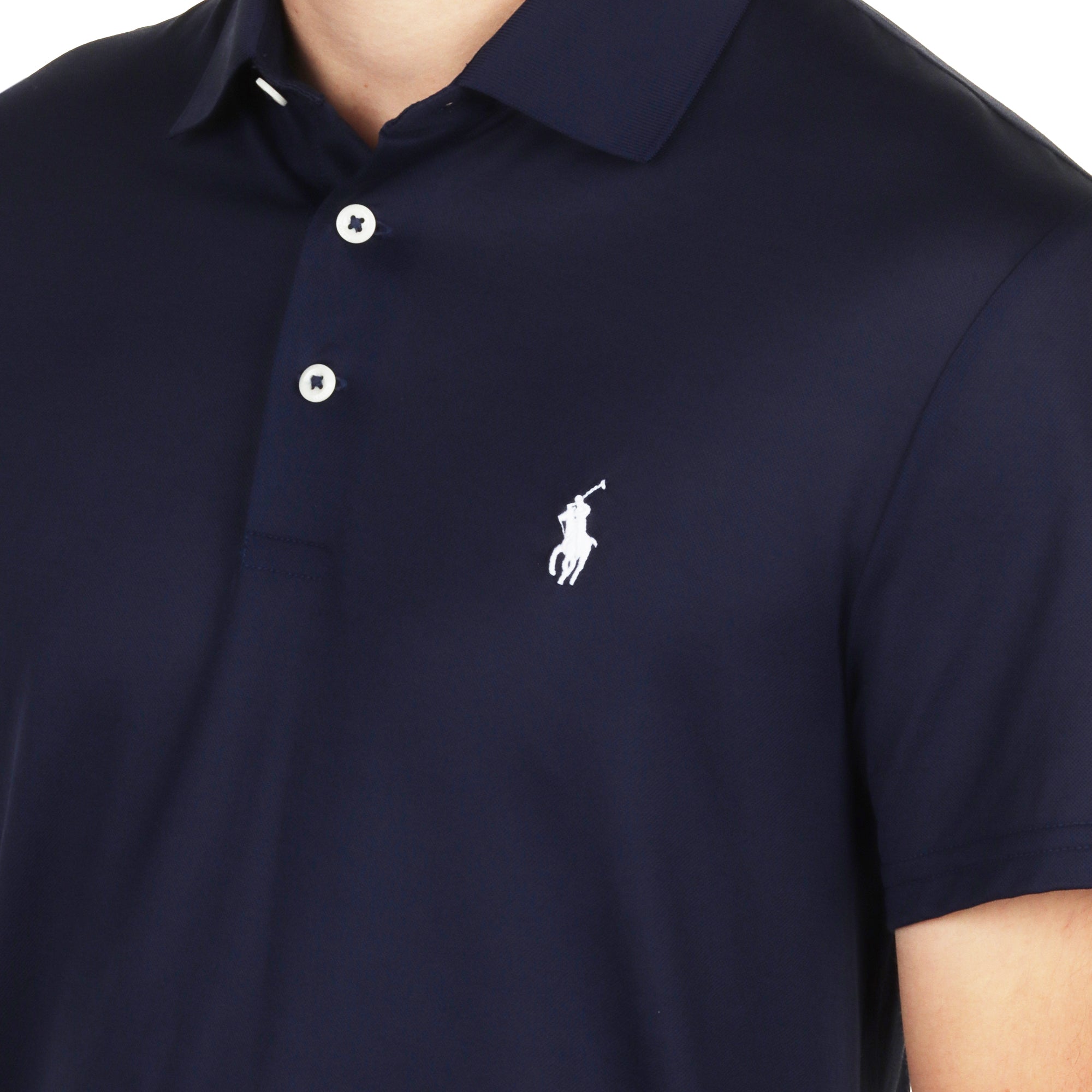 RLX Ralph Lauren Tailored Performance Polo Shirt - Refined Navy 004 ...