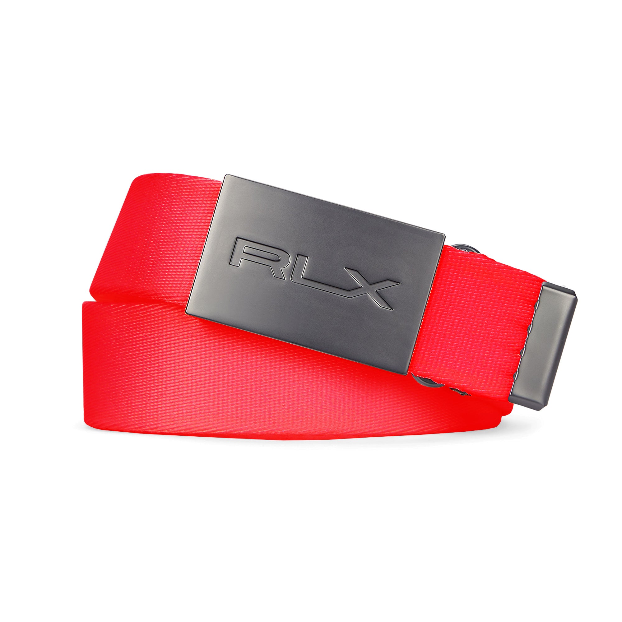RLX Ralph Lauren Tech Web Plaque Golf Belt - RL2000 Red 002 - 485970401 ...