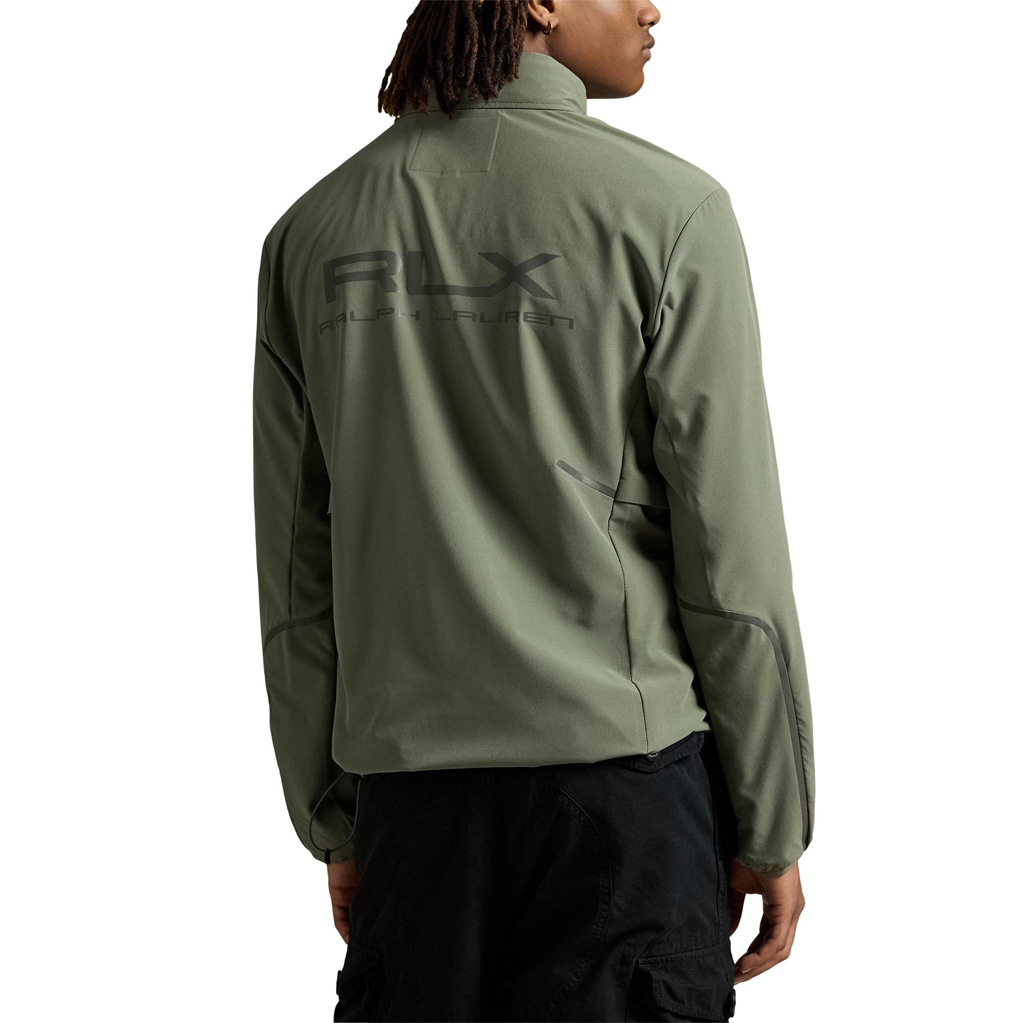 RLX Ralph Lauren Unlined Windbreaker Jacket - Fossil Green 003 ...