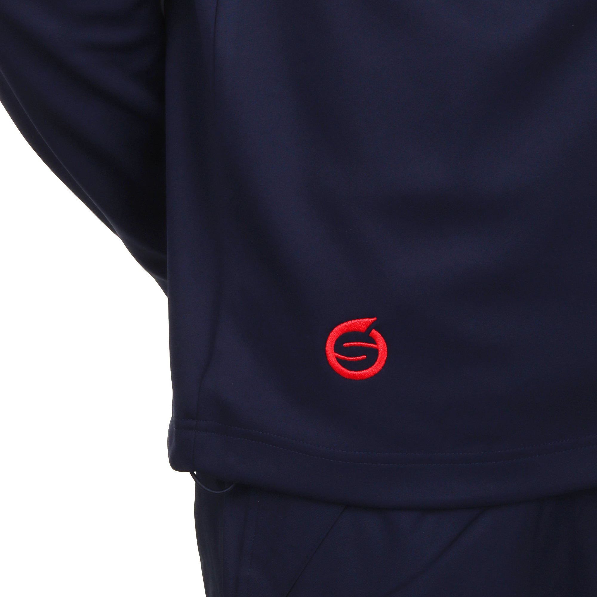 Sunderland Golf Colorado Zip Top - SUNMM103-COL-Navy/Red - Function18