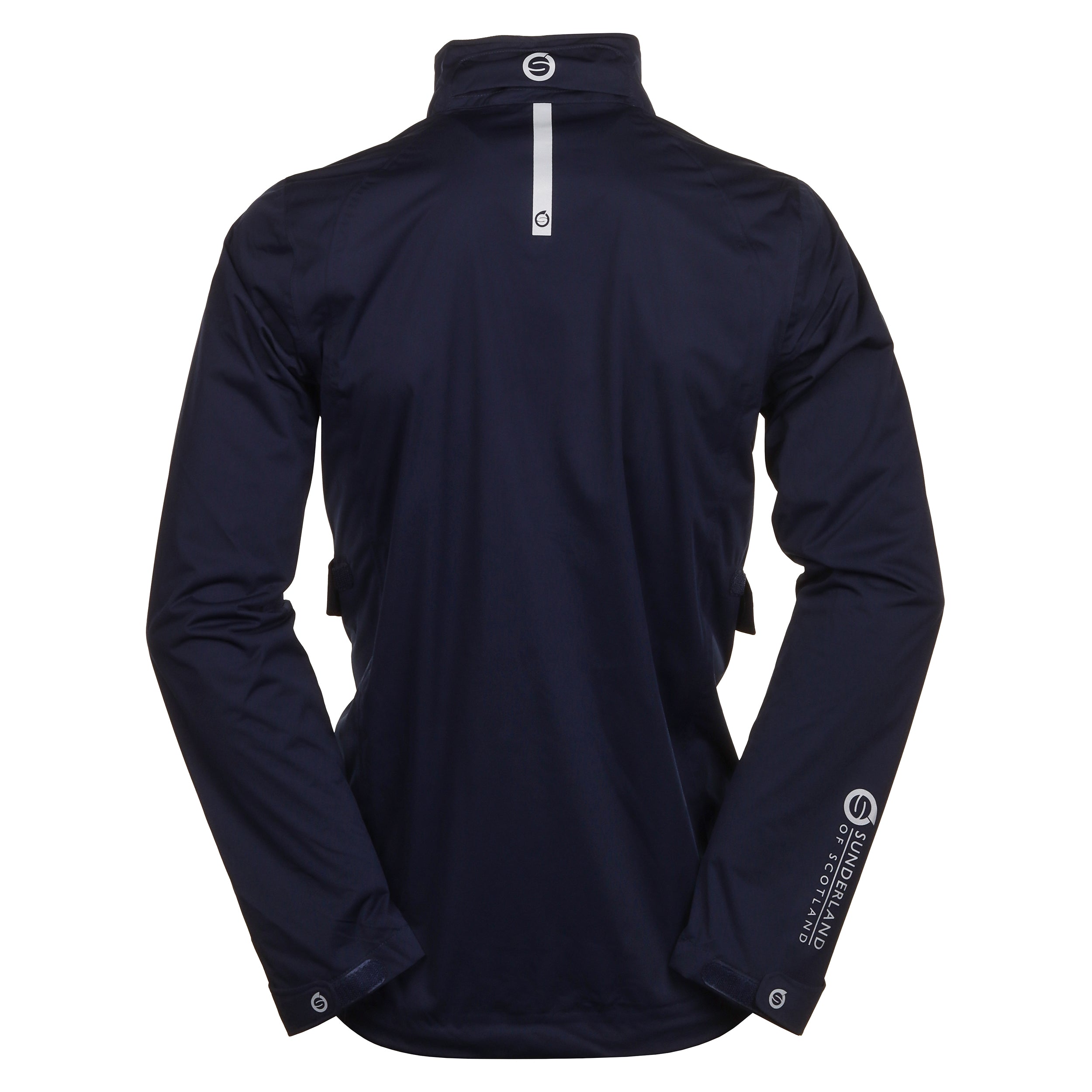 Sunderland Golf WhisperDry Pro-Lite Waterproof Jacket - Navy/Aqua ...