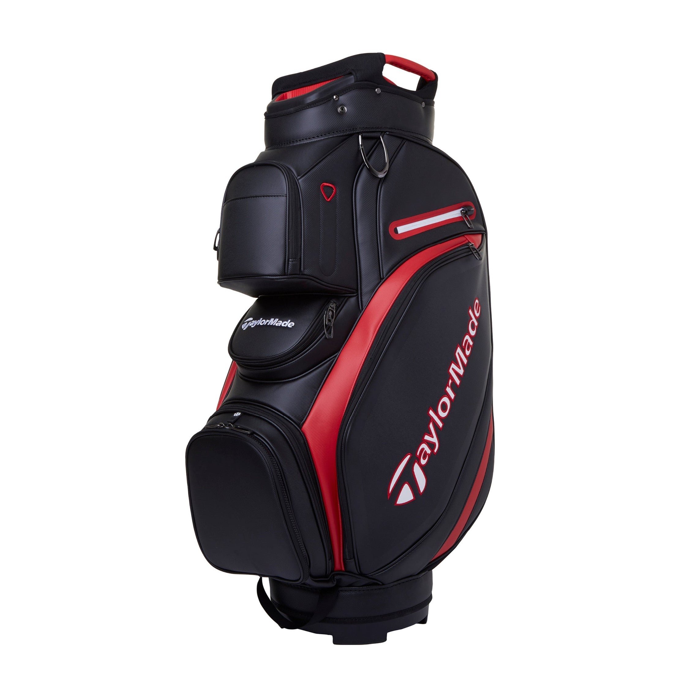 TaylorMade Deluxe Cart Golf Bag - Black/Red - V97163 - Function18