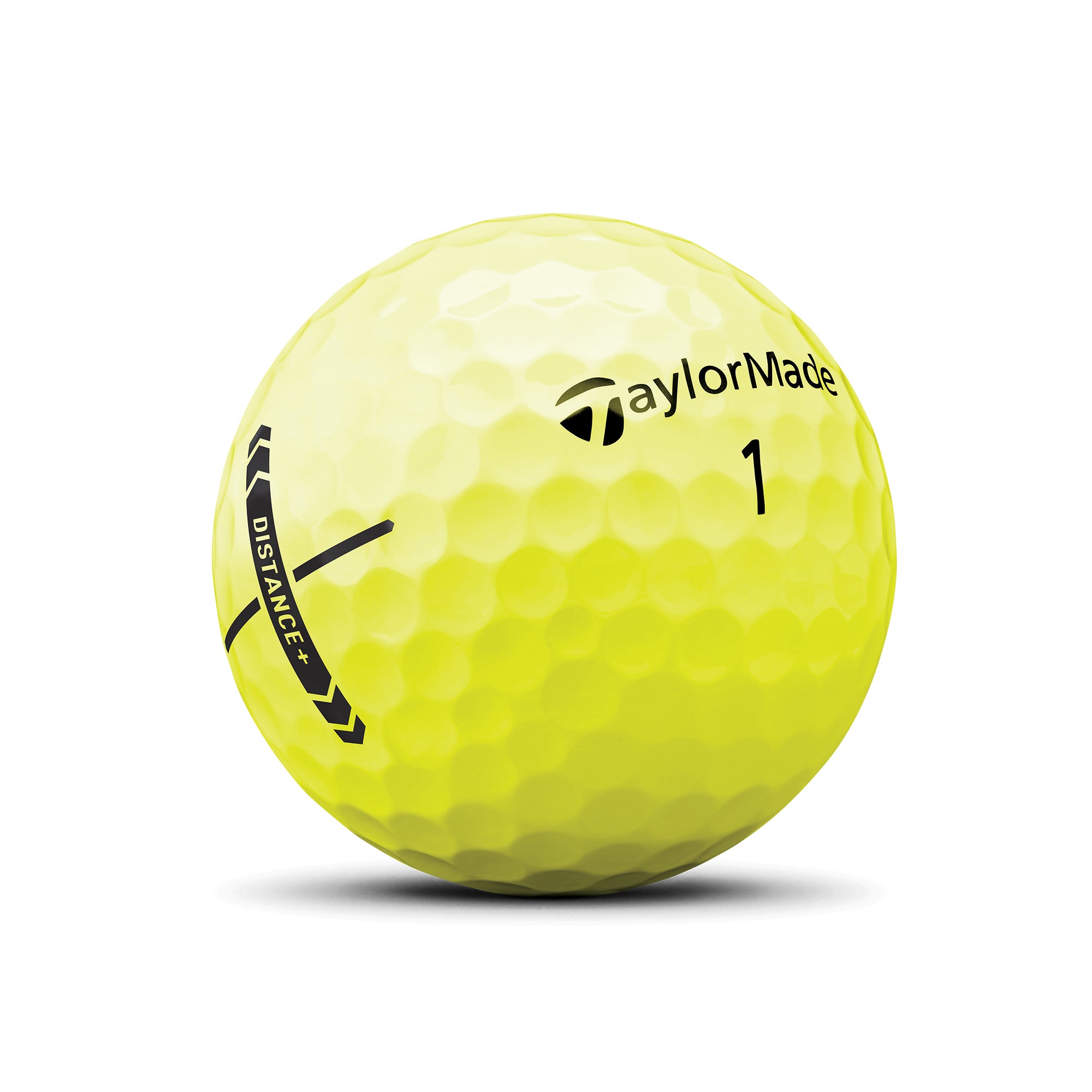 TaylorMade Distance+ Golf Balls - Yellow - V9949101 - Function18