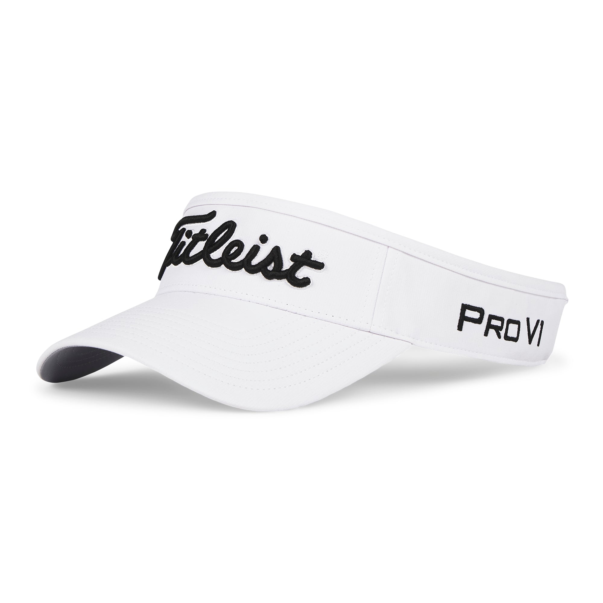 Titleist Tour Performance Visor - White/Black 10 - TH25VTPE-10 - Function18