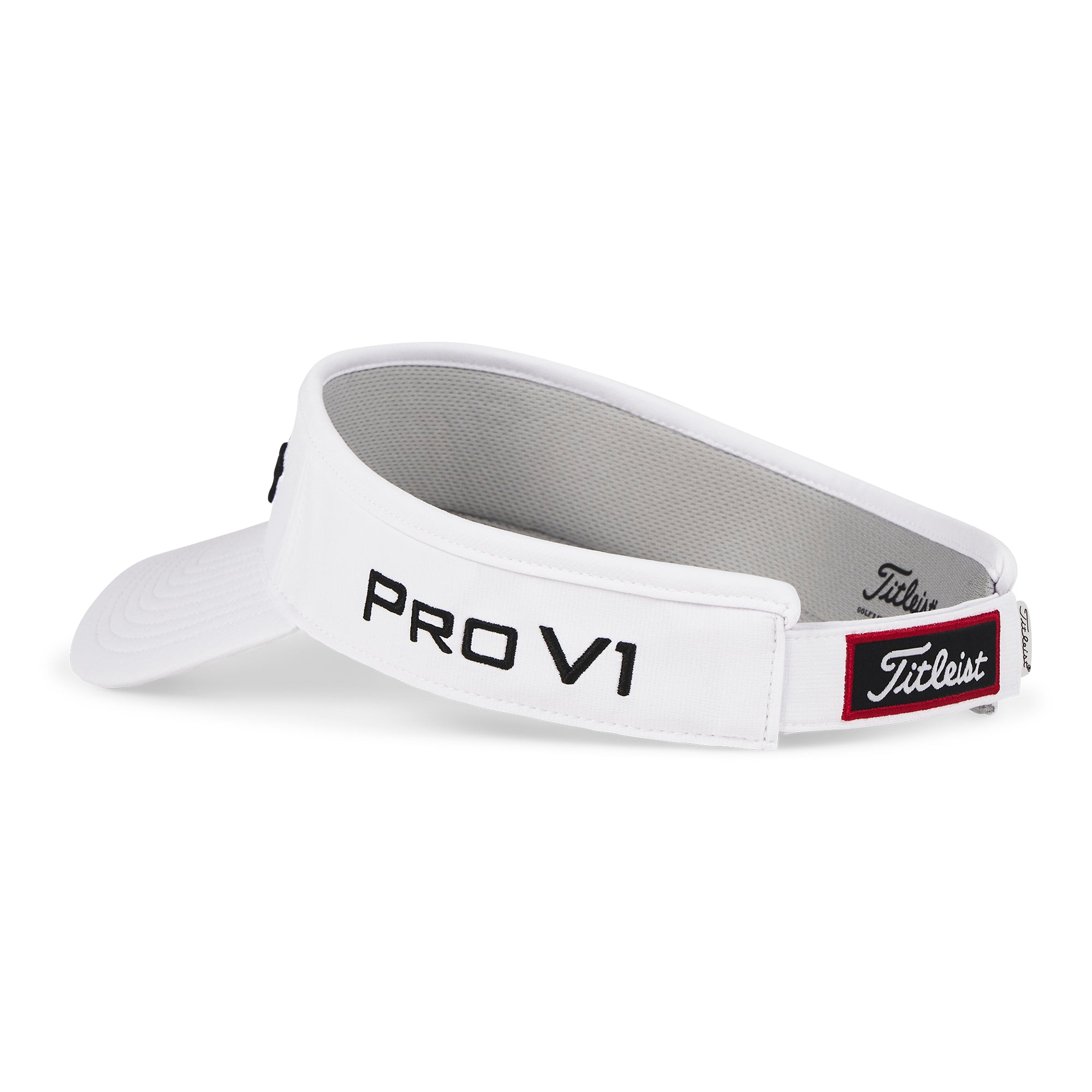 Titleist Tour Performance Visor - White/Black 10 - TH25VTPE-10 - Function18