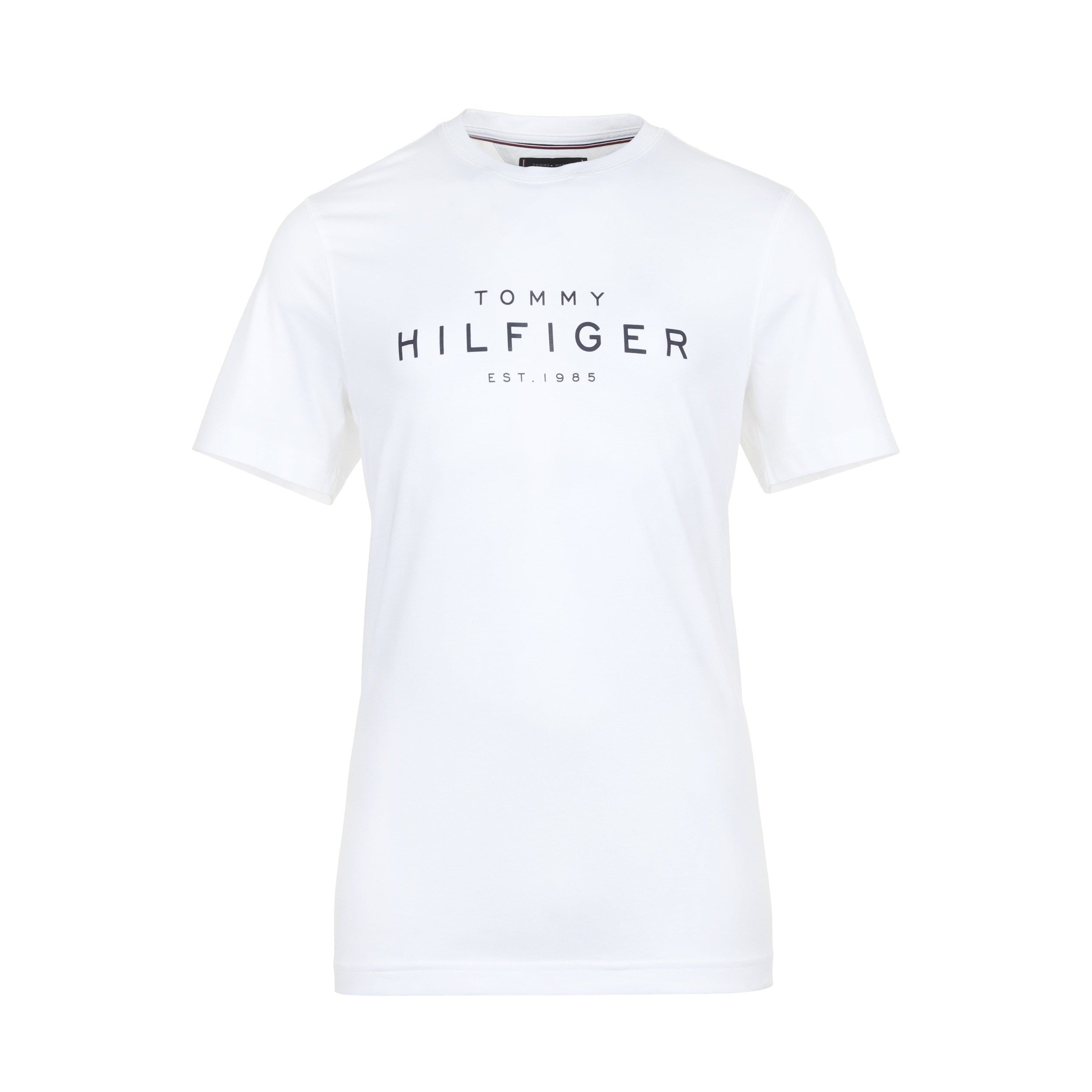 Tommy Hilfiger Big Logo Tee MW0MW37448 White YBR | Function18