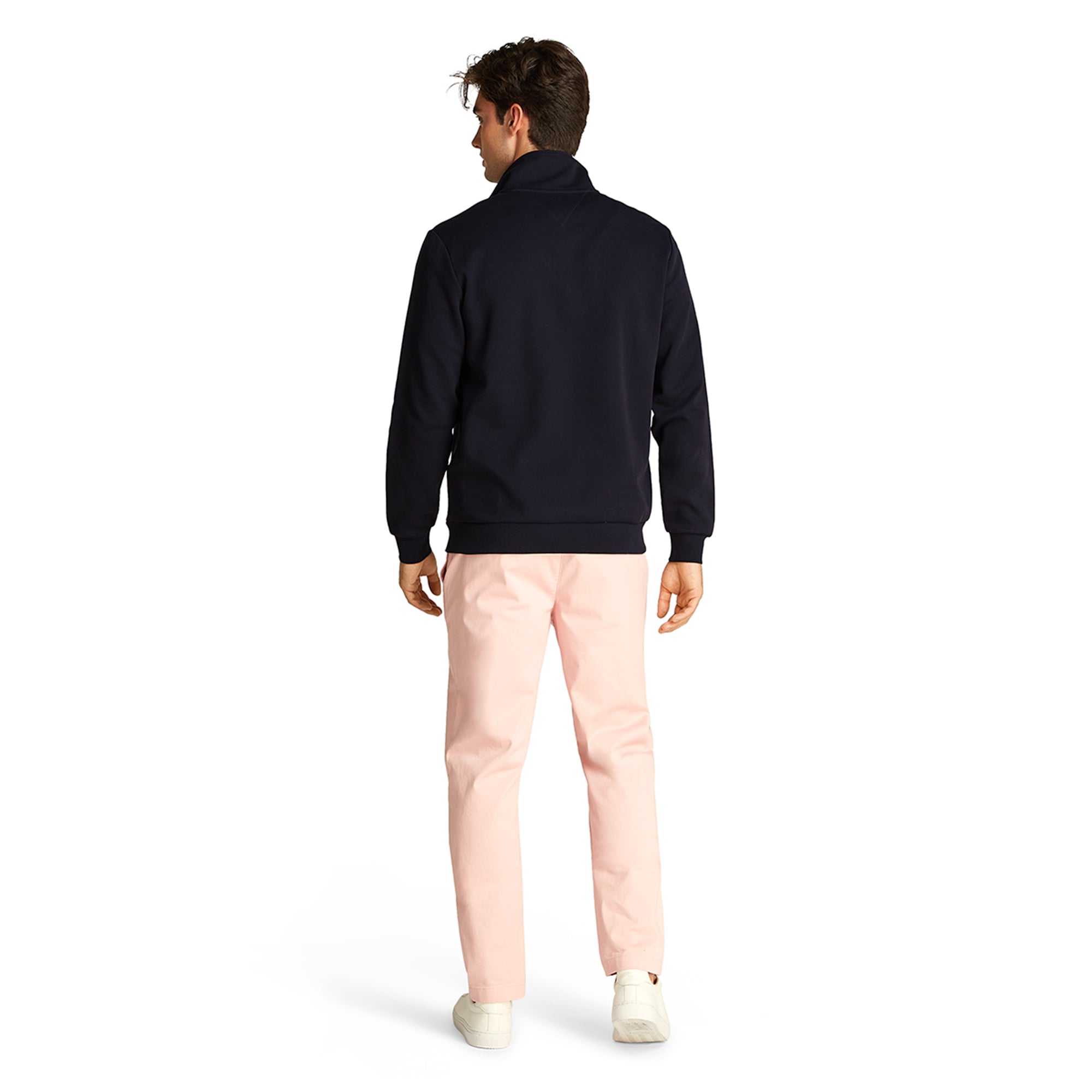 Tommy Hilfiger Essential Intechno 1/4 Zip - Desert Sky DW5 - MW0MW36510 ...