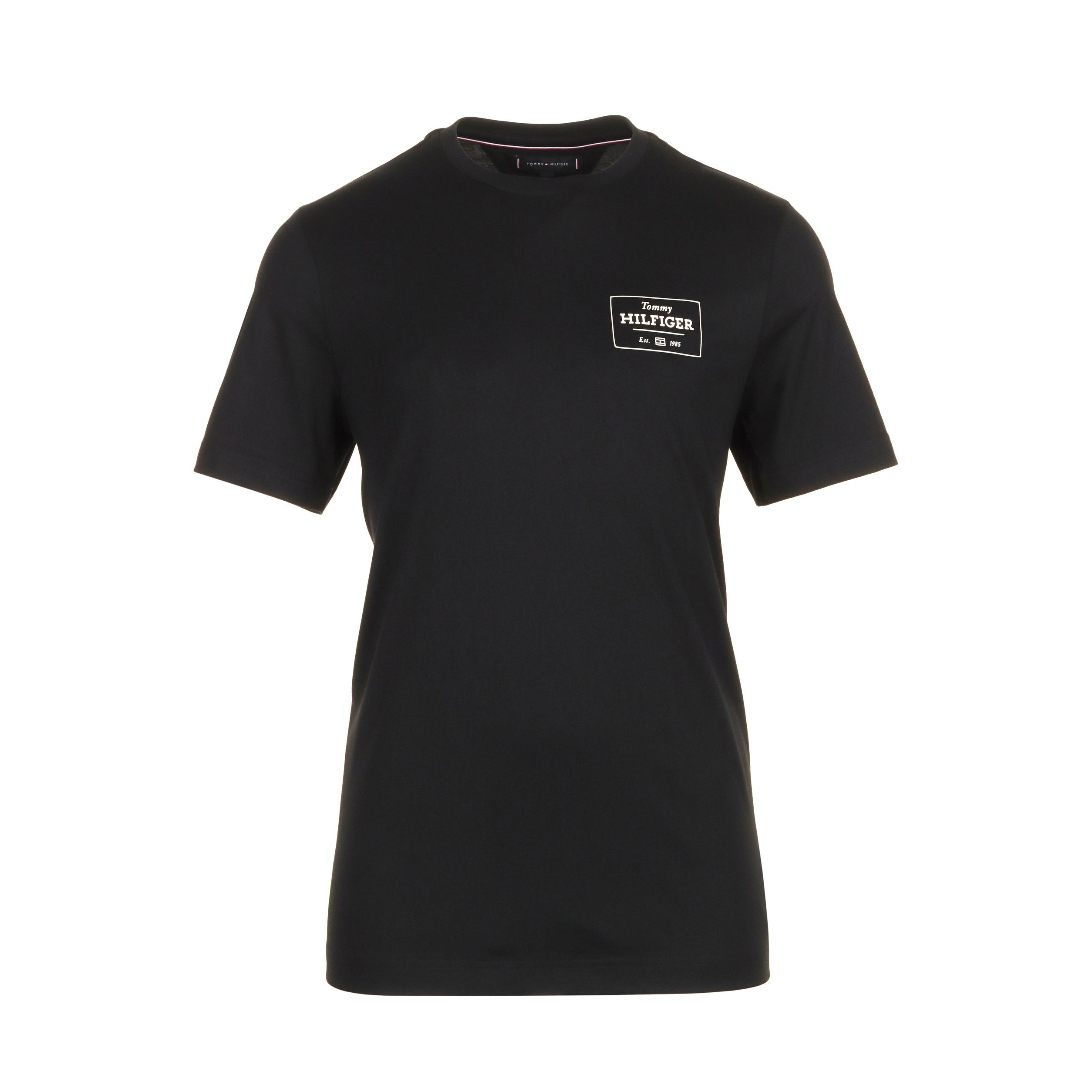 Tommy Hilfiger Monotype Printed Label Tee MW0MW37454 Black BDS | Function18