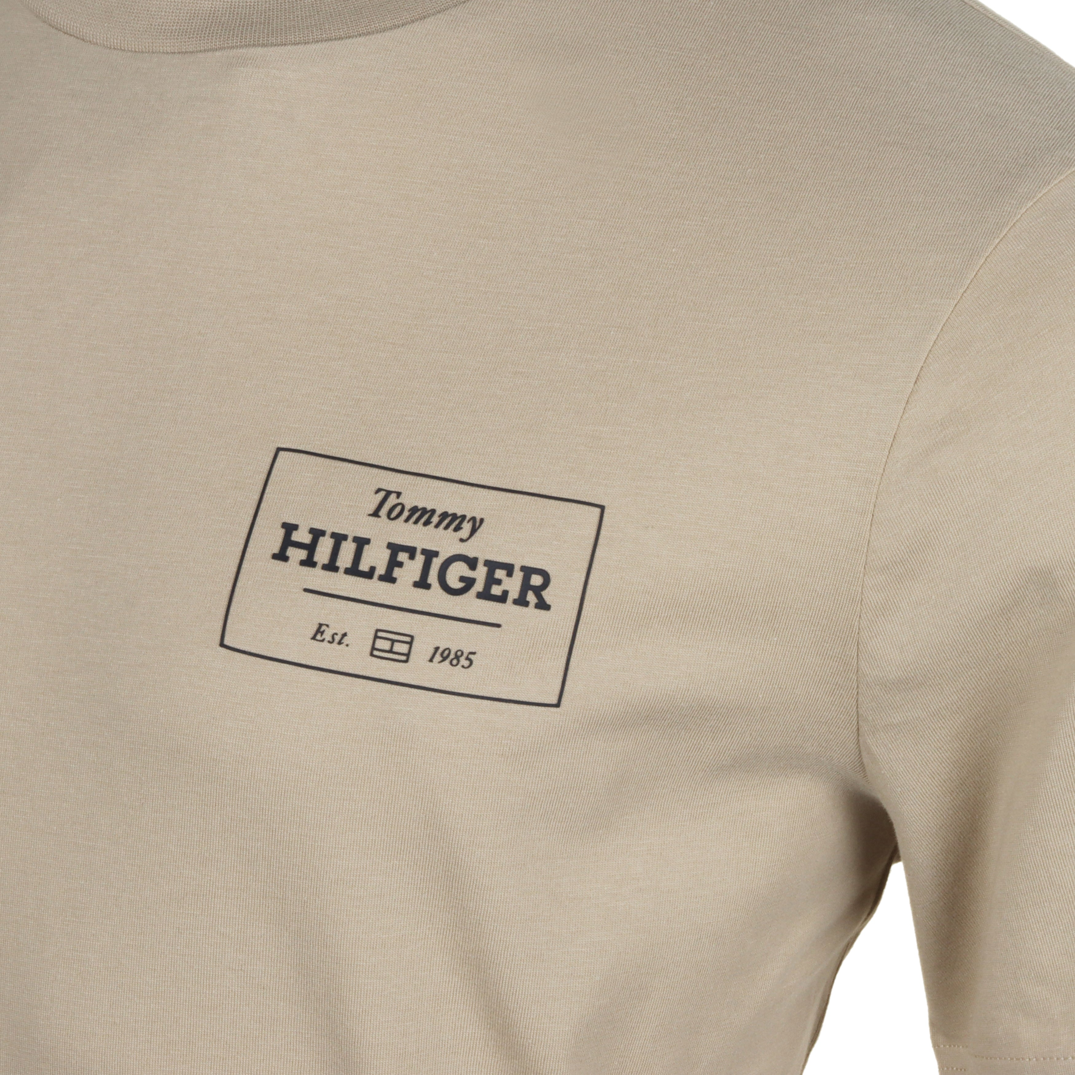 Tommy Hilfiger Monotype Printed Label Tee - Sandalwood RBT - MW0MW37454 ...