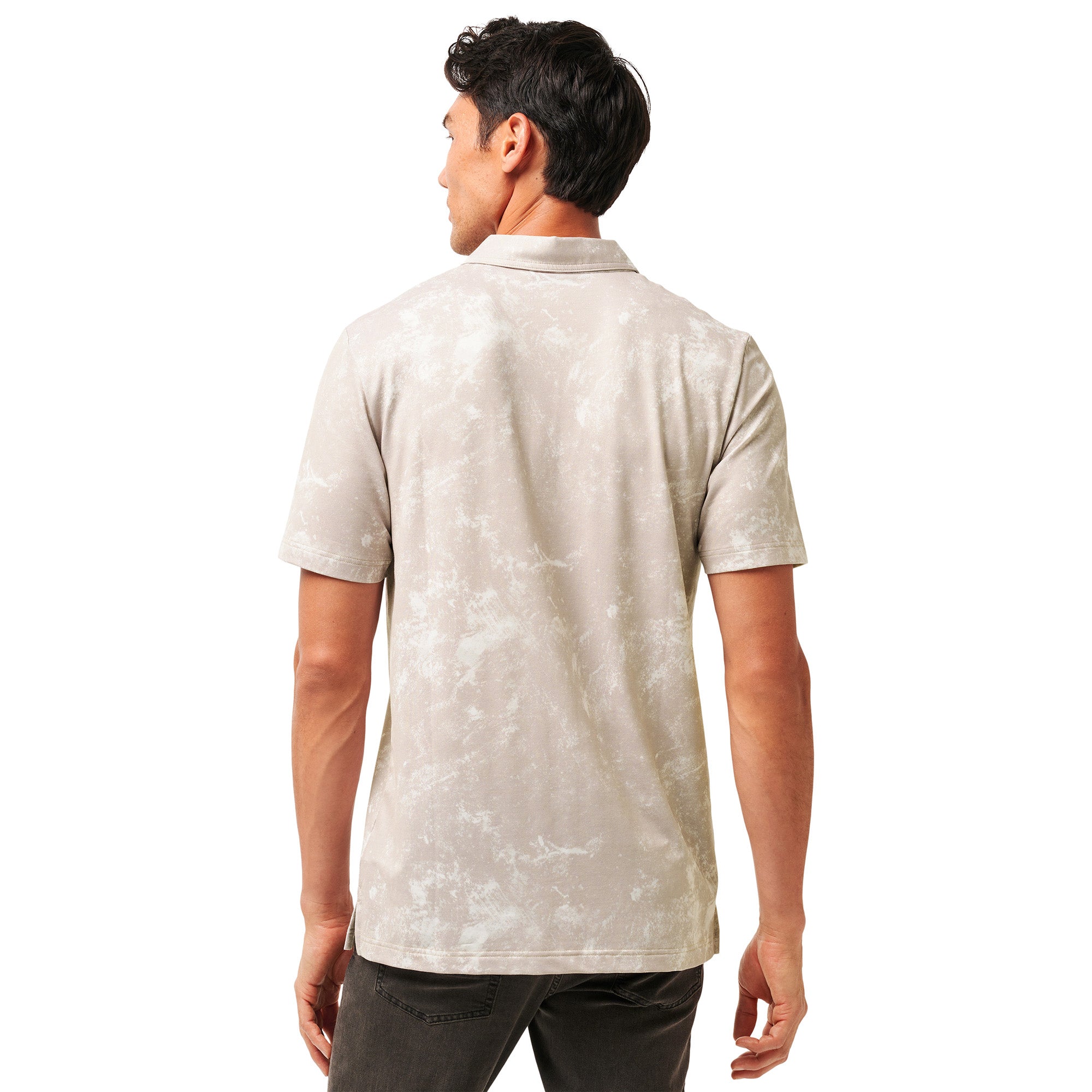 TravisMathew Featherweight Sun Polo Shirt - Moonbeam - A40150-1MOB ...