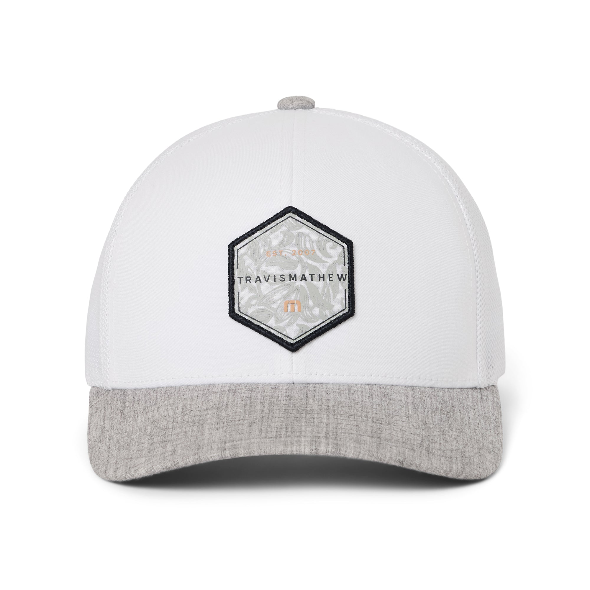 TravisMathew Full Passport Snapback Cap - White - A40199-1WHT - Function18