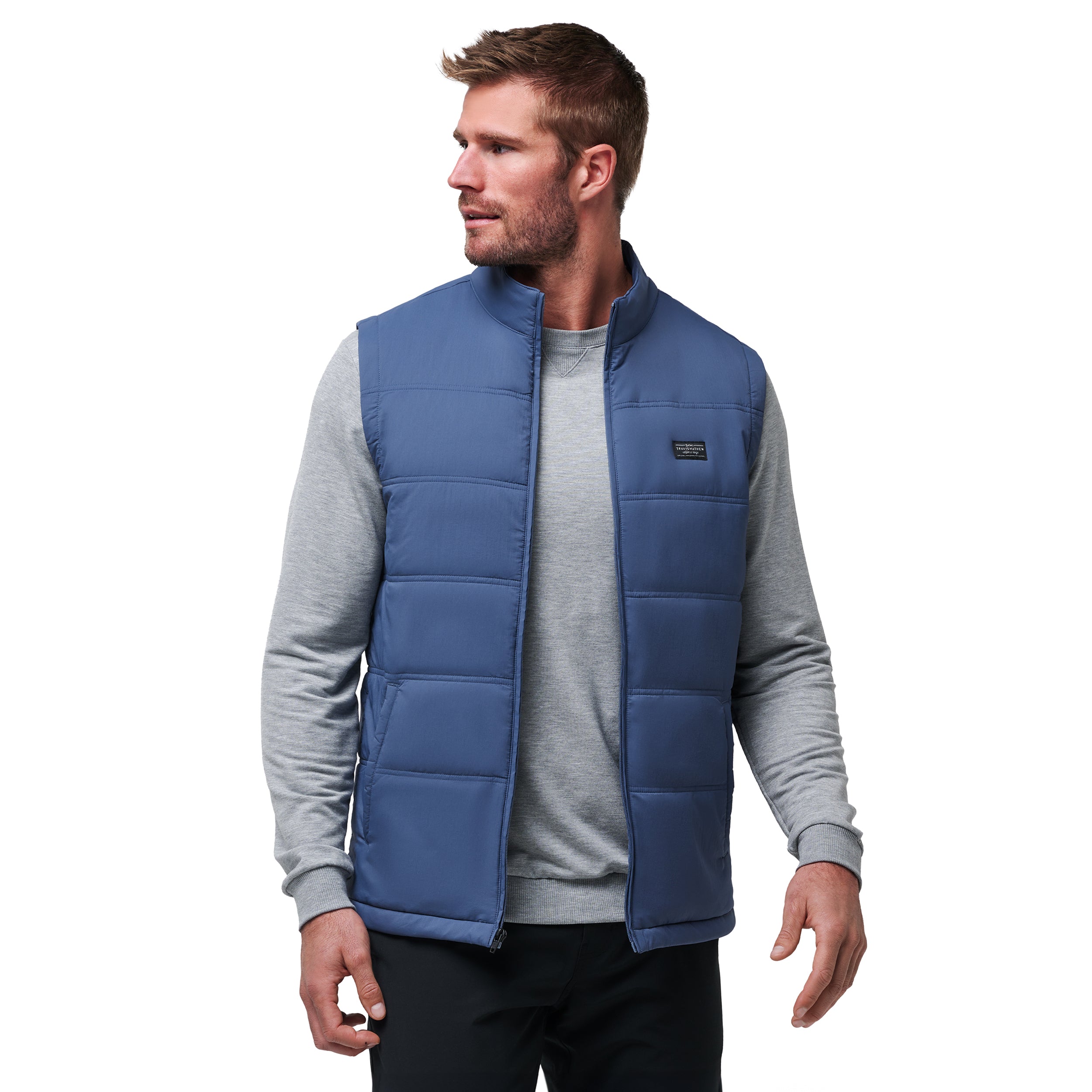 TravisMathew Palisades Puffer Vest - Navy - 1MAB307-4NAV - Function18