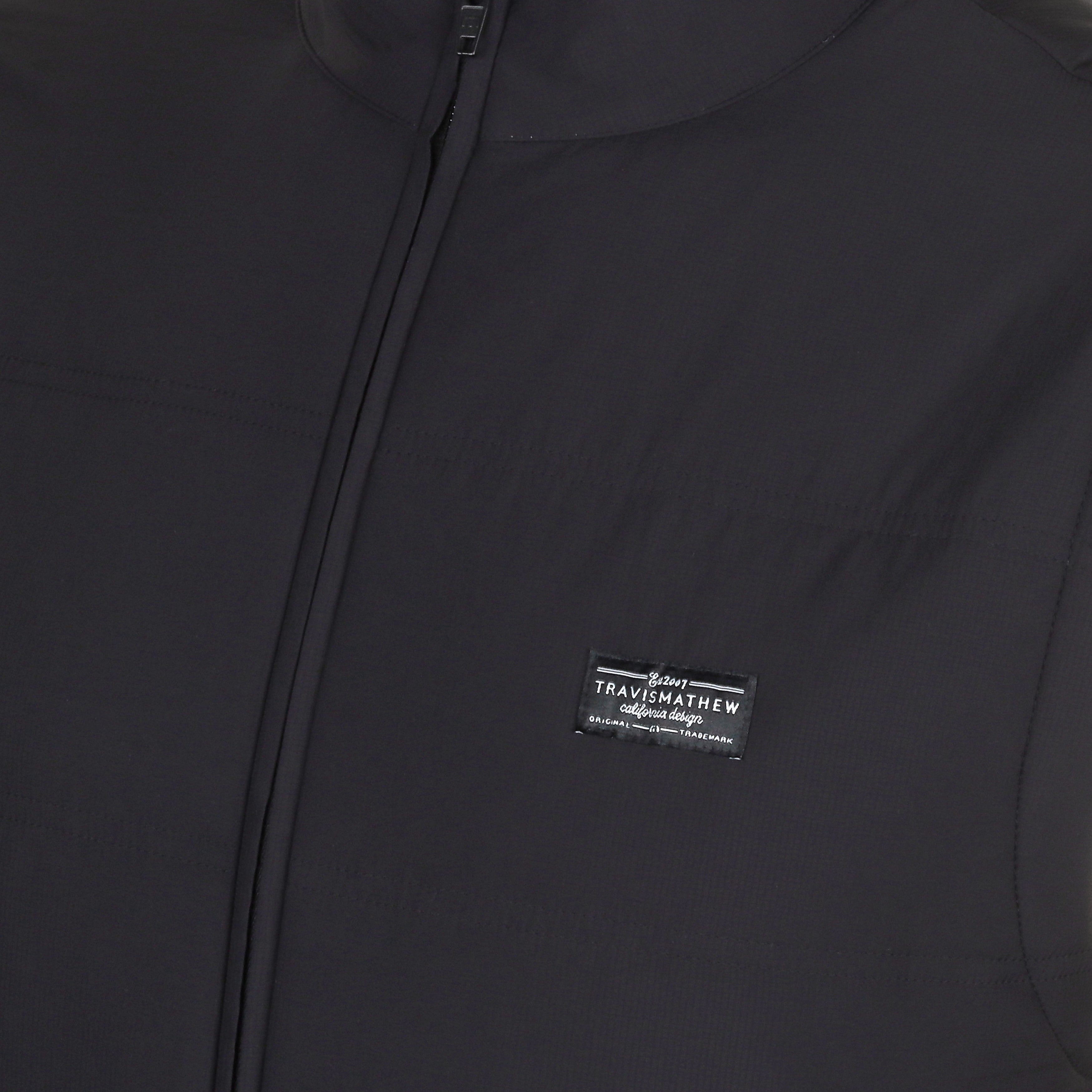 TravisMathew Palisades Puffer Vest 1MAB307 Black & Function18