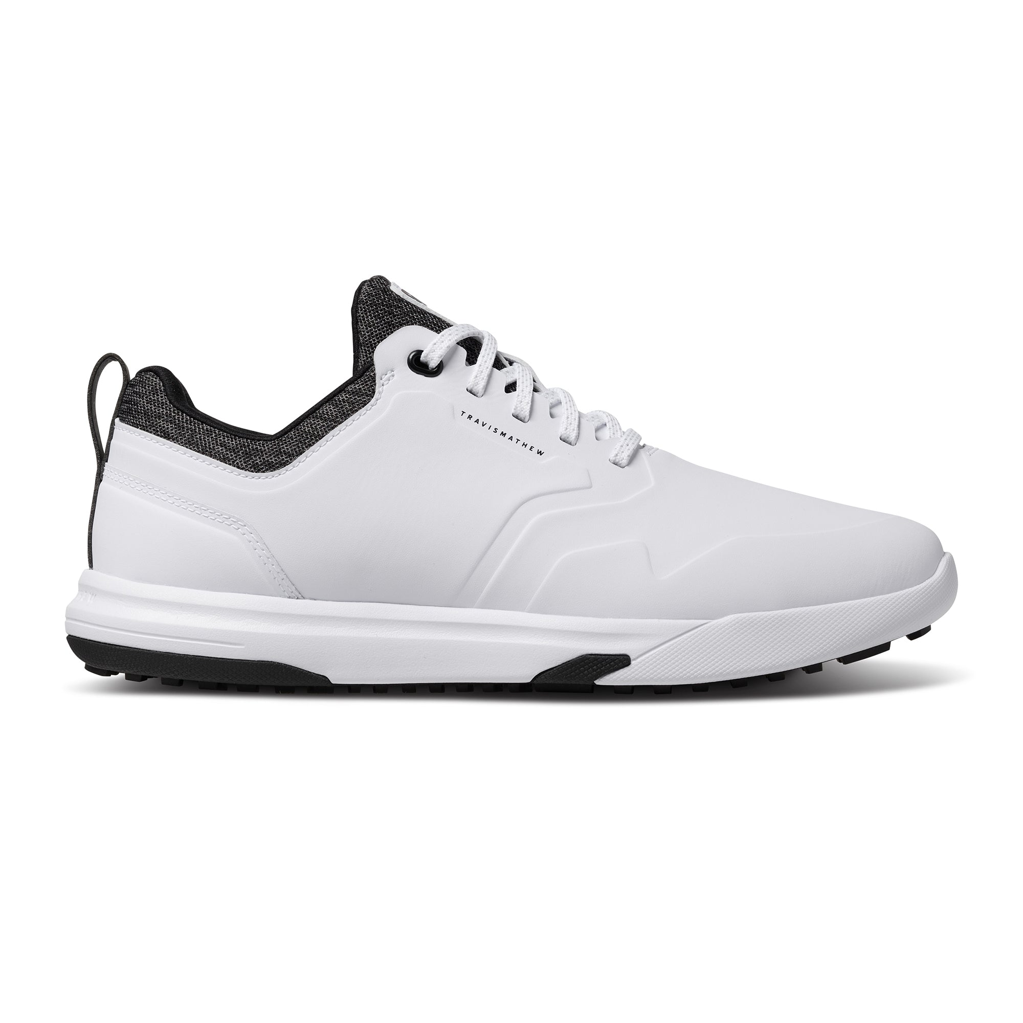 TravisMathew The Daily Pro Hybrid Plus Golf Shoes - White/Black ...