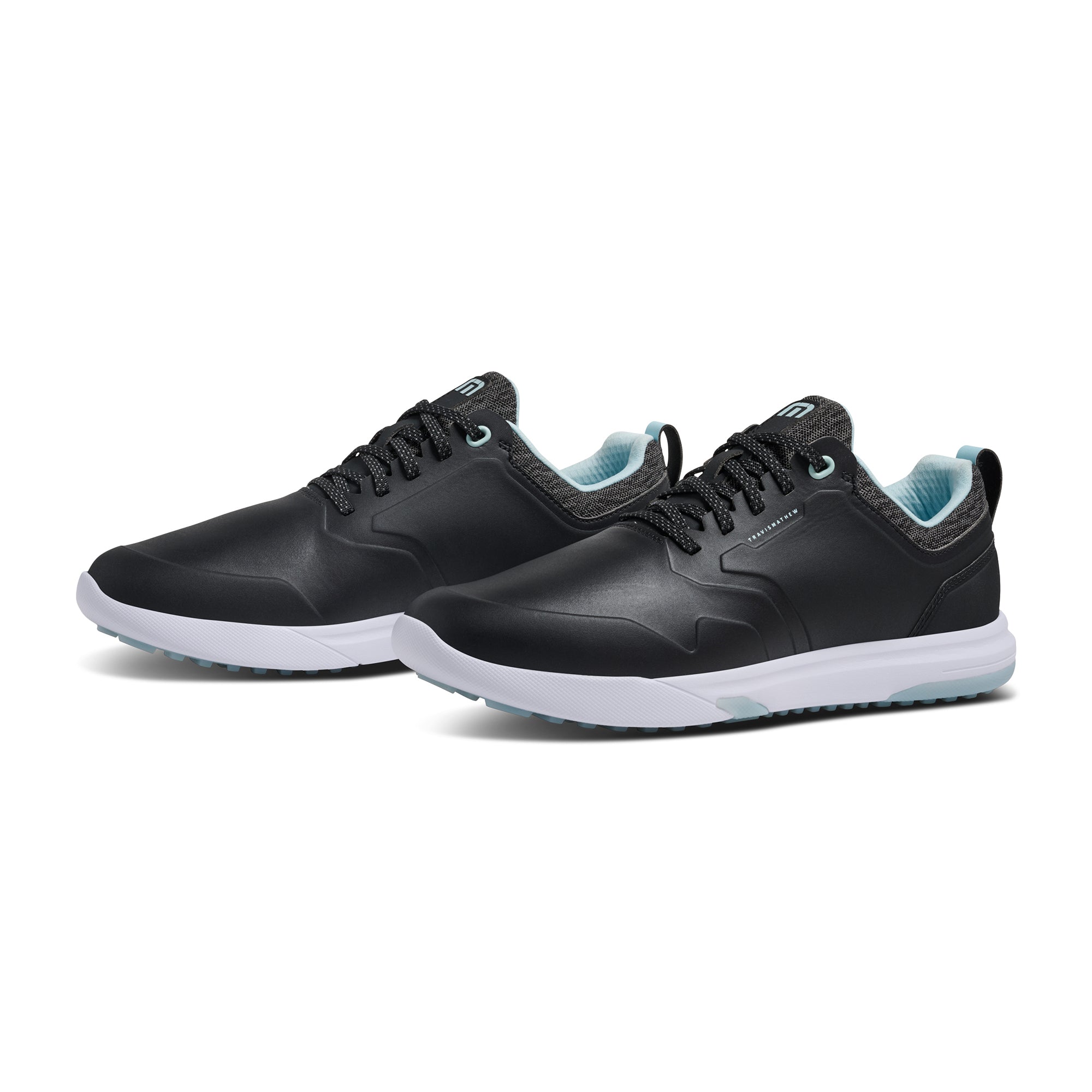TravisMathew The Daily Pro Hybrid Plus Golf Shoes - Black/Cory Blue ...