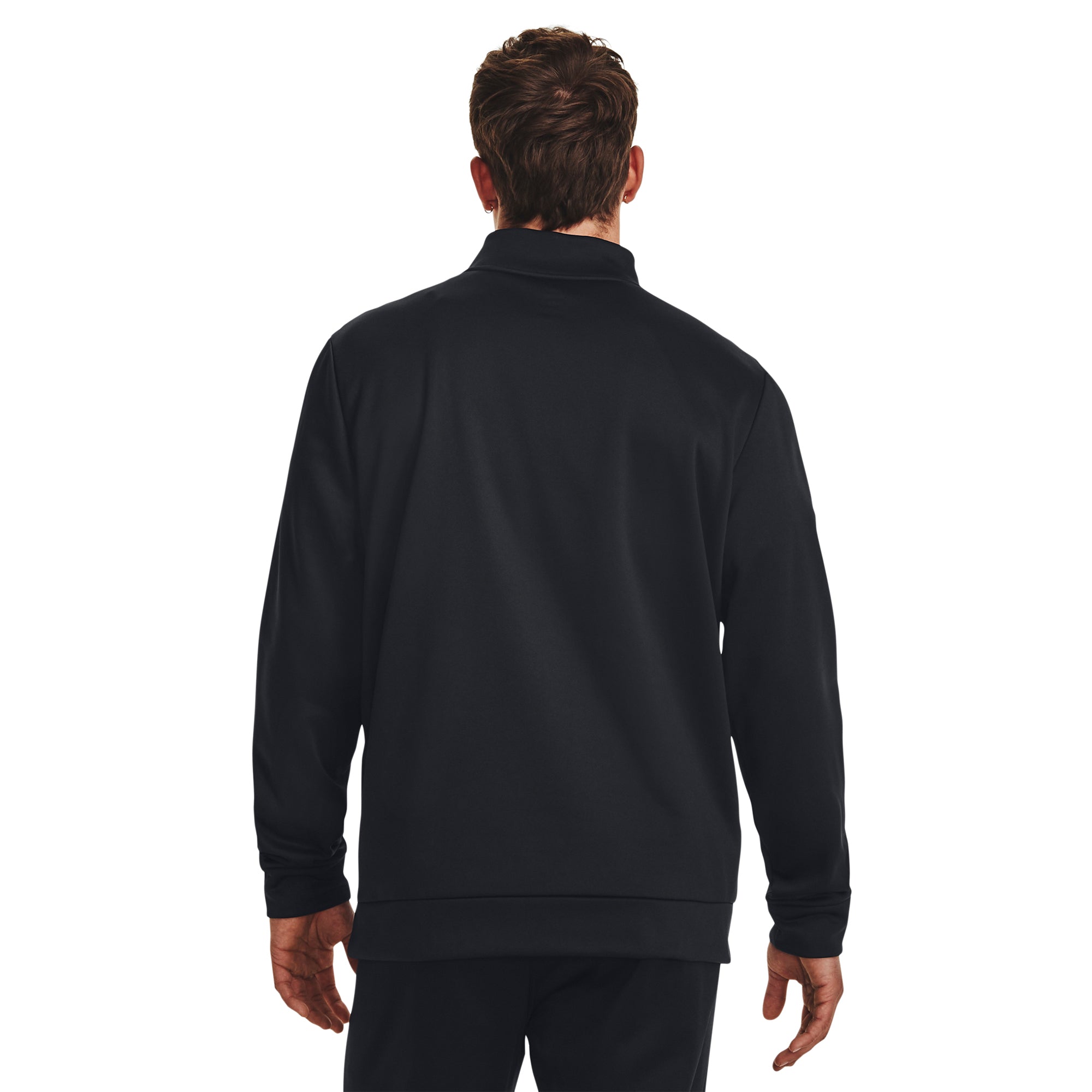 Under Armour Golf Armour Fleece 1/4 Zip - Black 001 - 1373358-001 ...