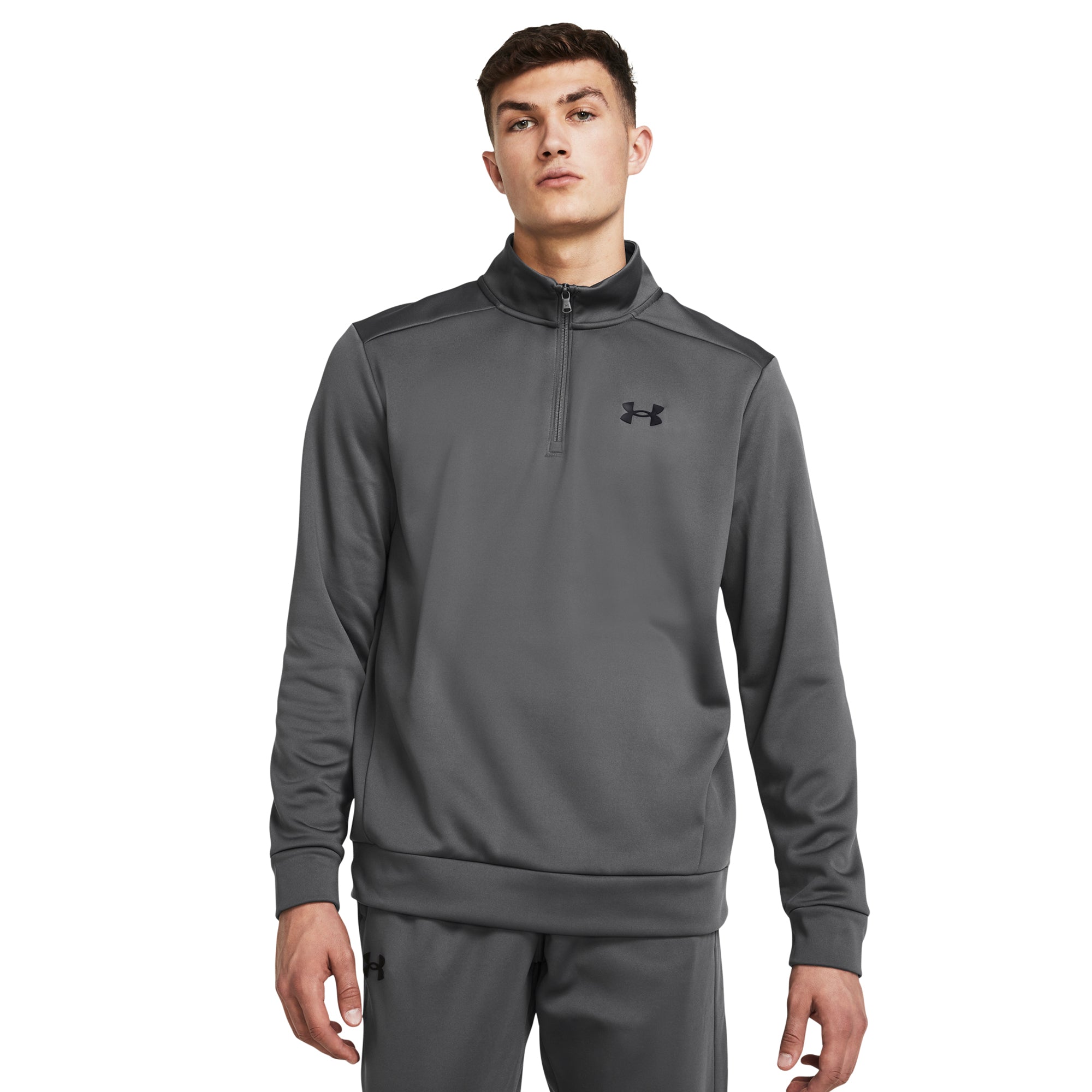 Under Armour Golf Armour Fleece 1/4 Zip - Castlerock 025 - 1373358-025 ...