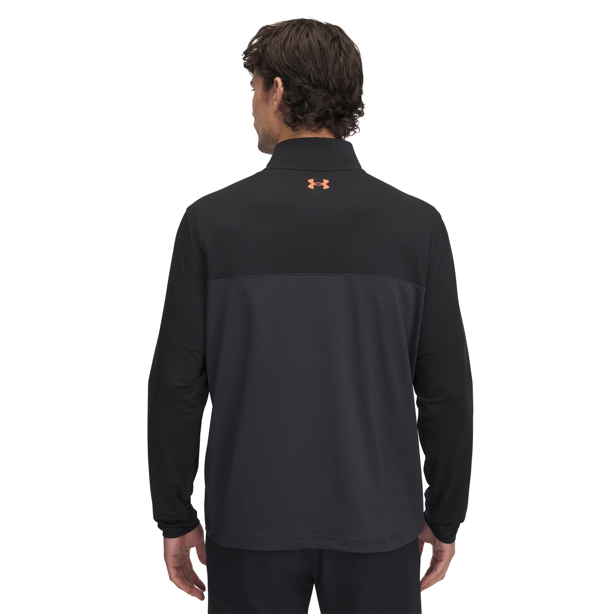 Under Armour Golf T2G 1/4 Zip - Black/Anthracite/Fire - 1389878-001 ...
