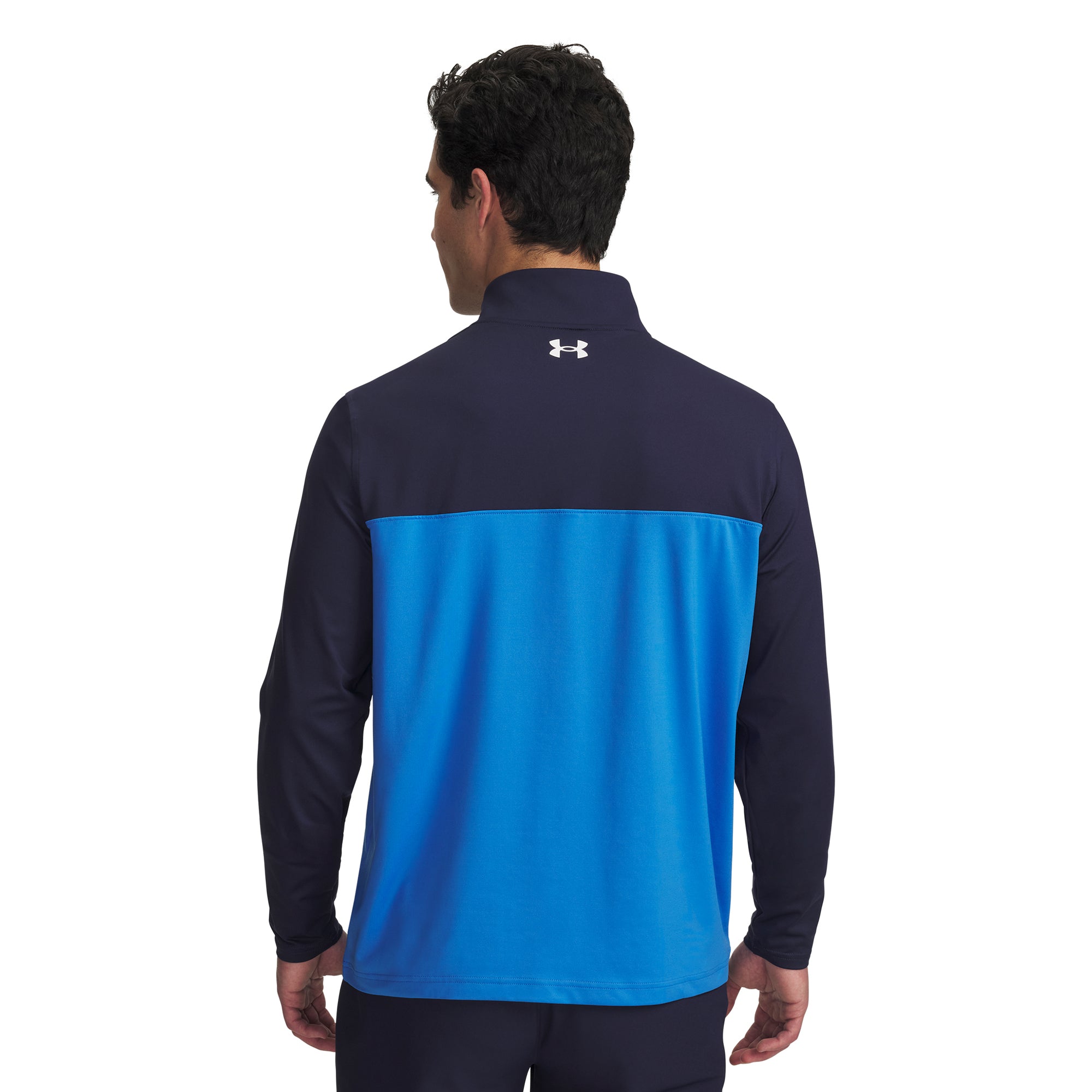 Under Armour Golf T2G 1/4 Zip - Midnight Navy/Blue Atlantis/White 412 ...
