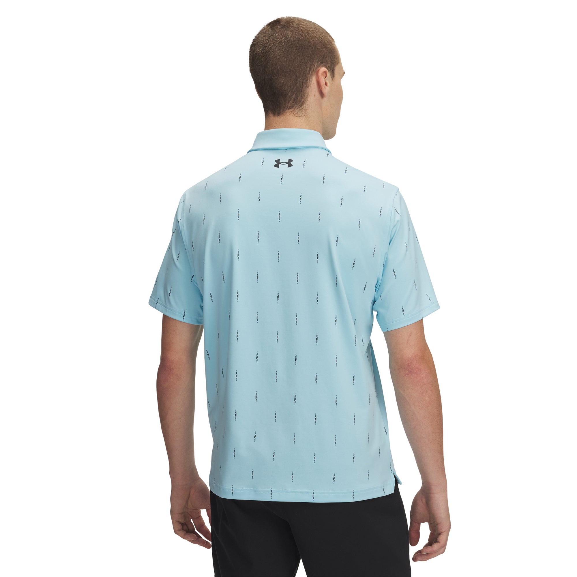 Under Armour Golf T2G Printed Shirt - Stream/Black - 1383715-494 ...